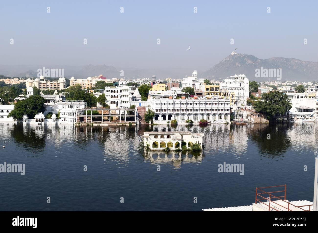 Lake Pichola, Udaipur city, Indian state of Rajasthan, May 2019 ...