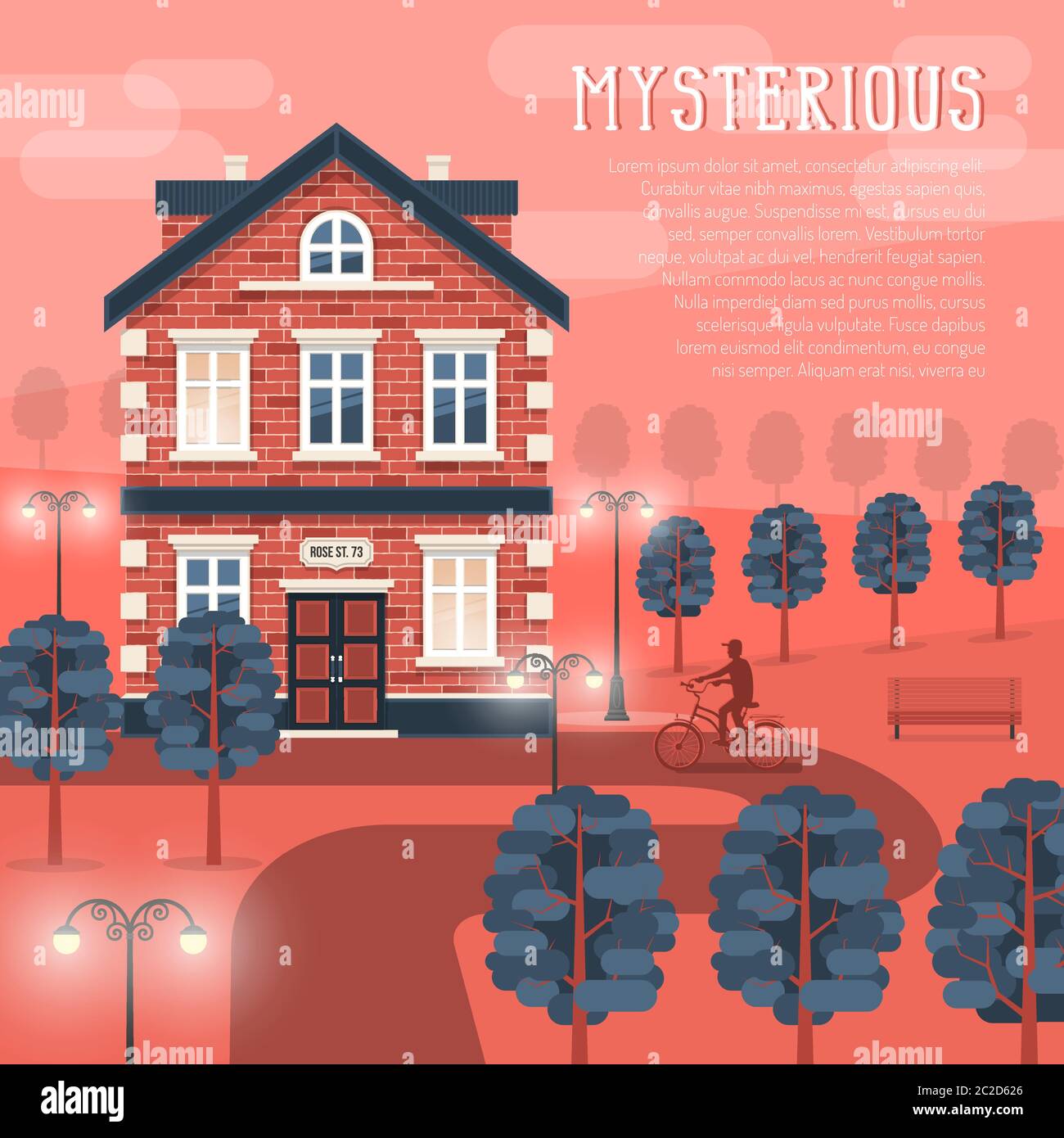 Mystic silhouette Stock Vector Images - Alamy