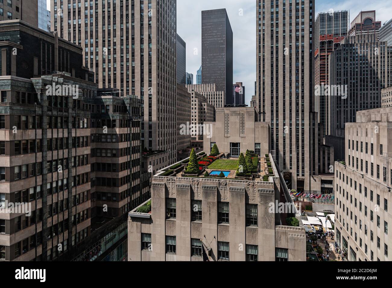 Rockefeller Center in midtown Manhattan New York City Stock Photo - Alamy