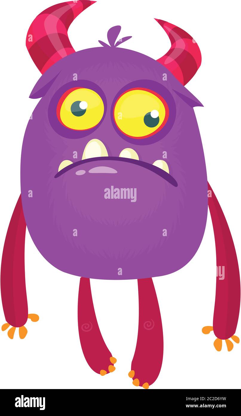 Sad Monster Clipart