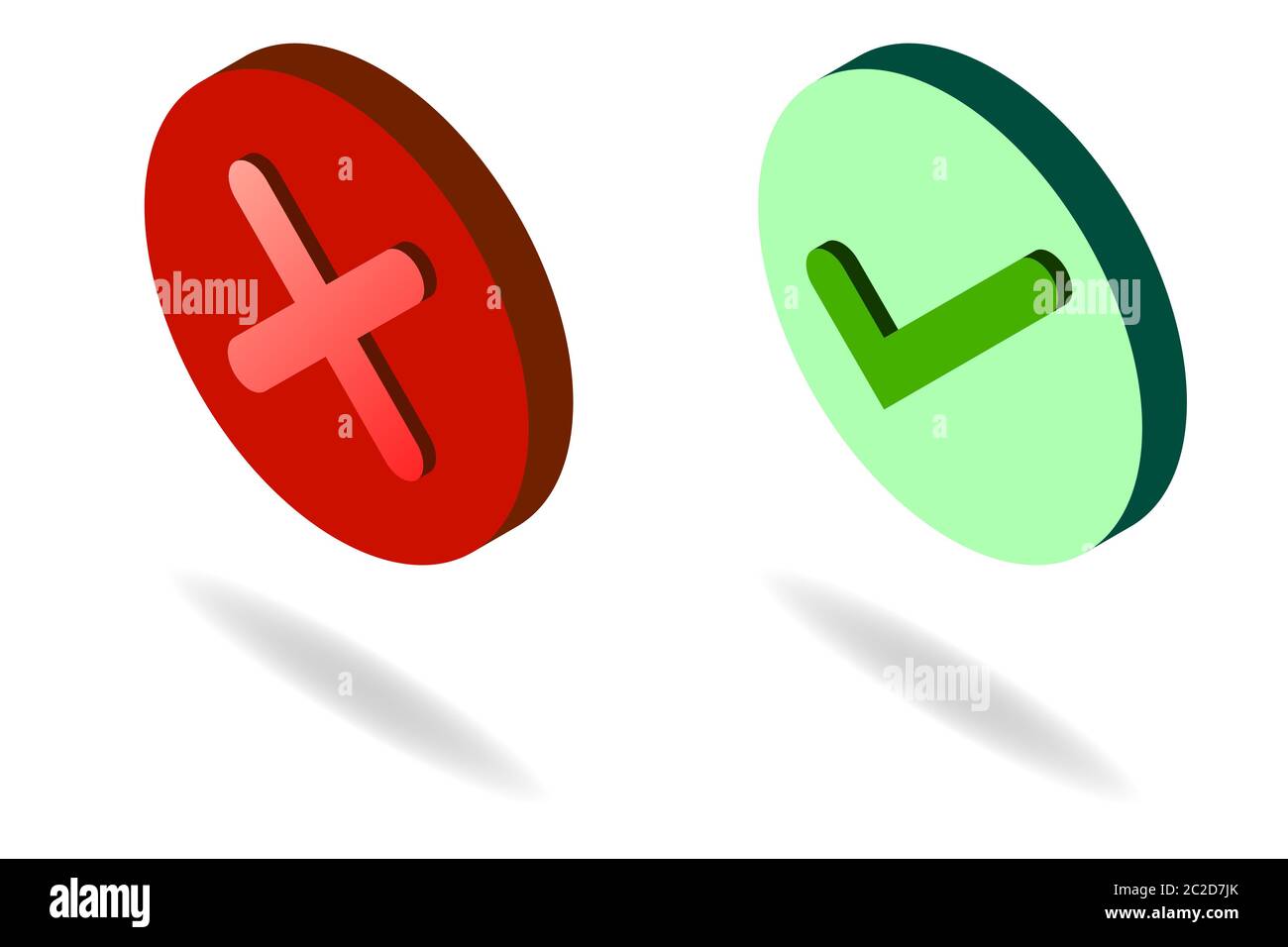 Three ticks Stock Vector Images - Alamy