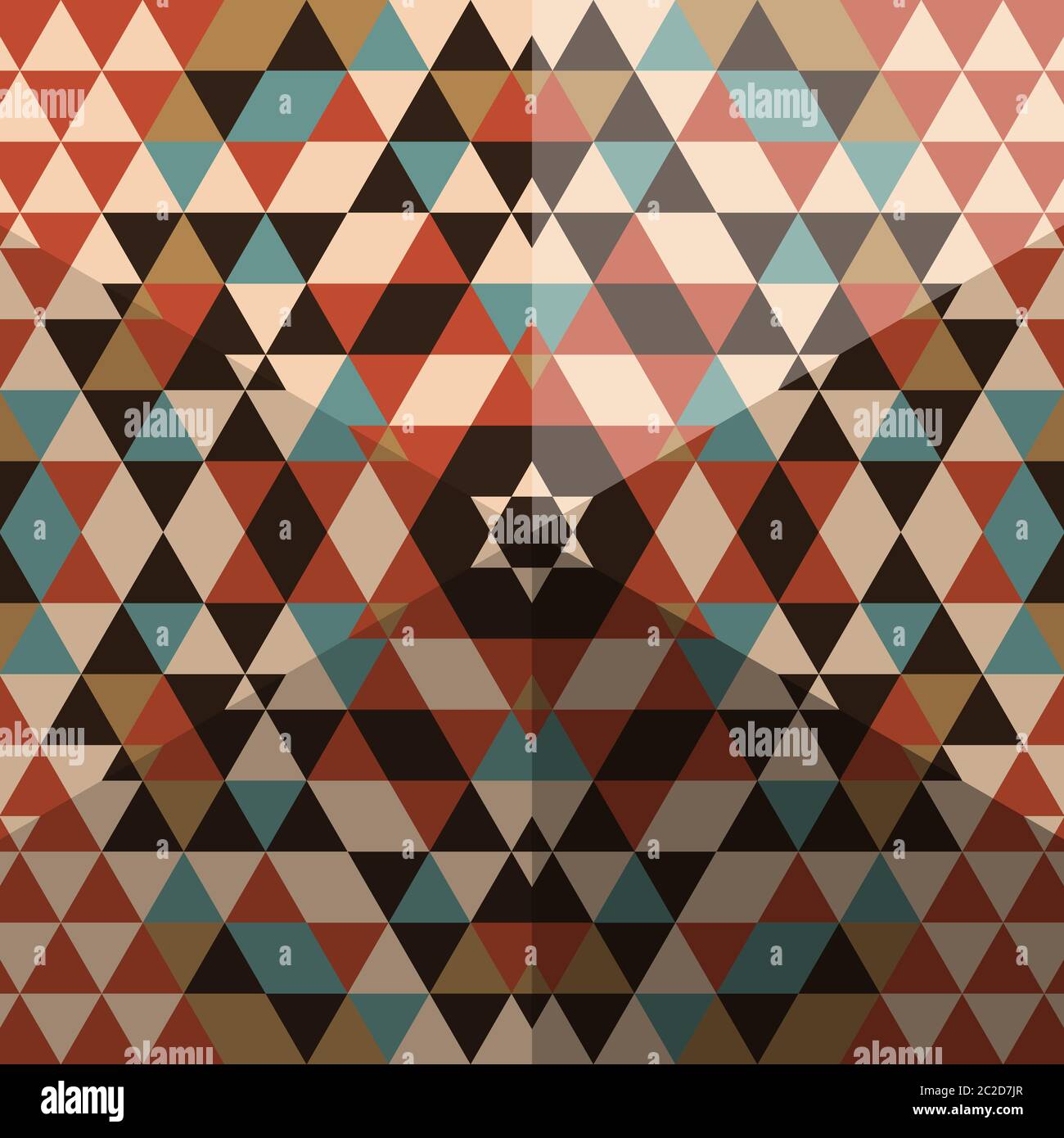 Beautiful shape pattern Stock Vector Images - Alamy