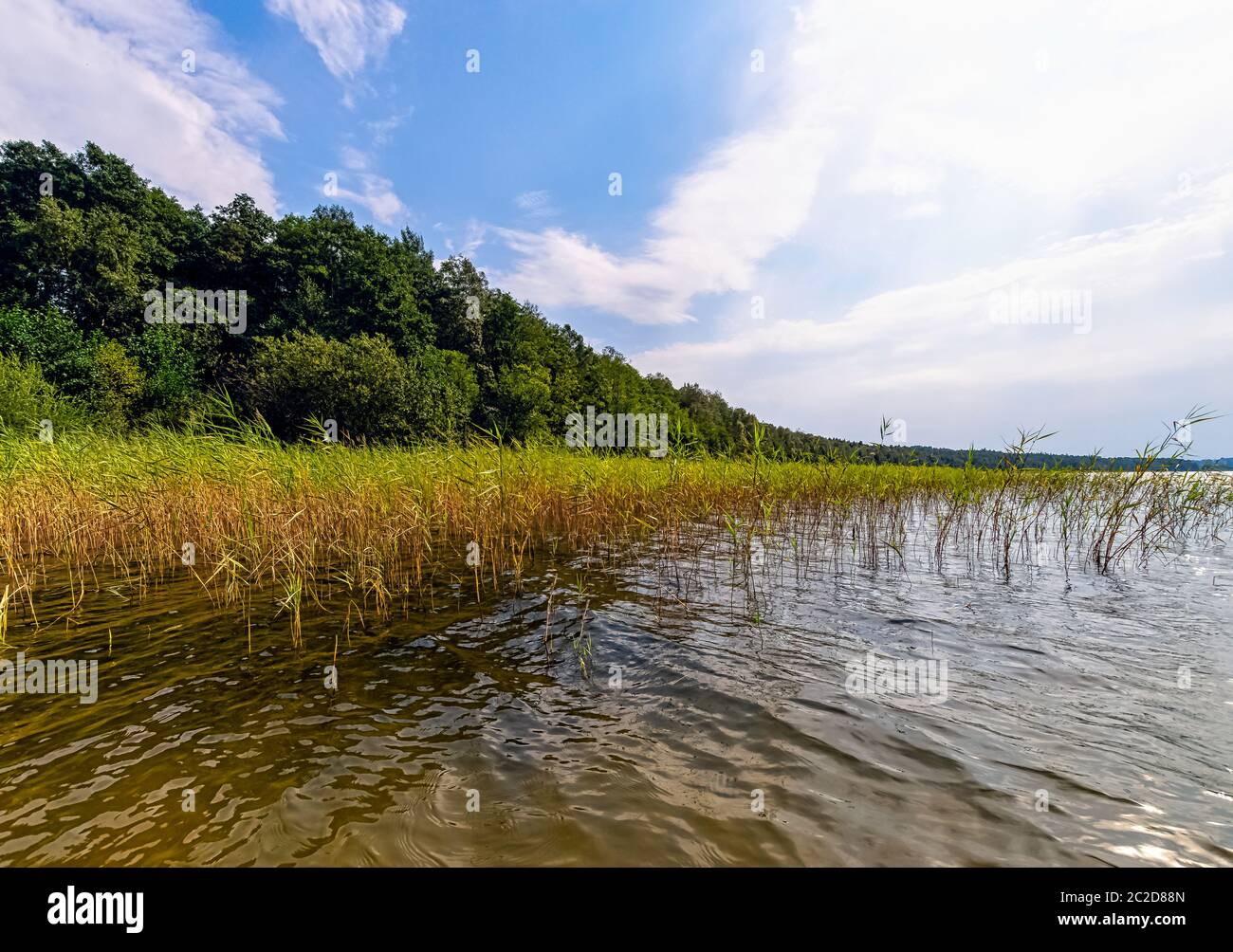 Choczewskie Lake, Choczewo, Pomerania, Poland Stock Photo - Alamy