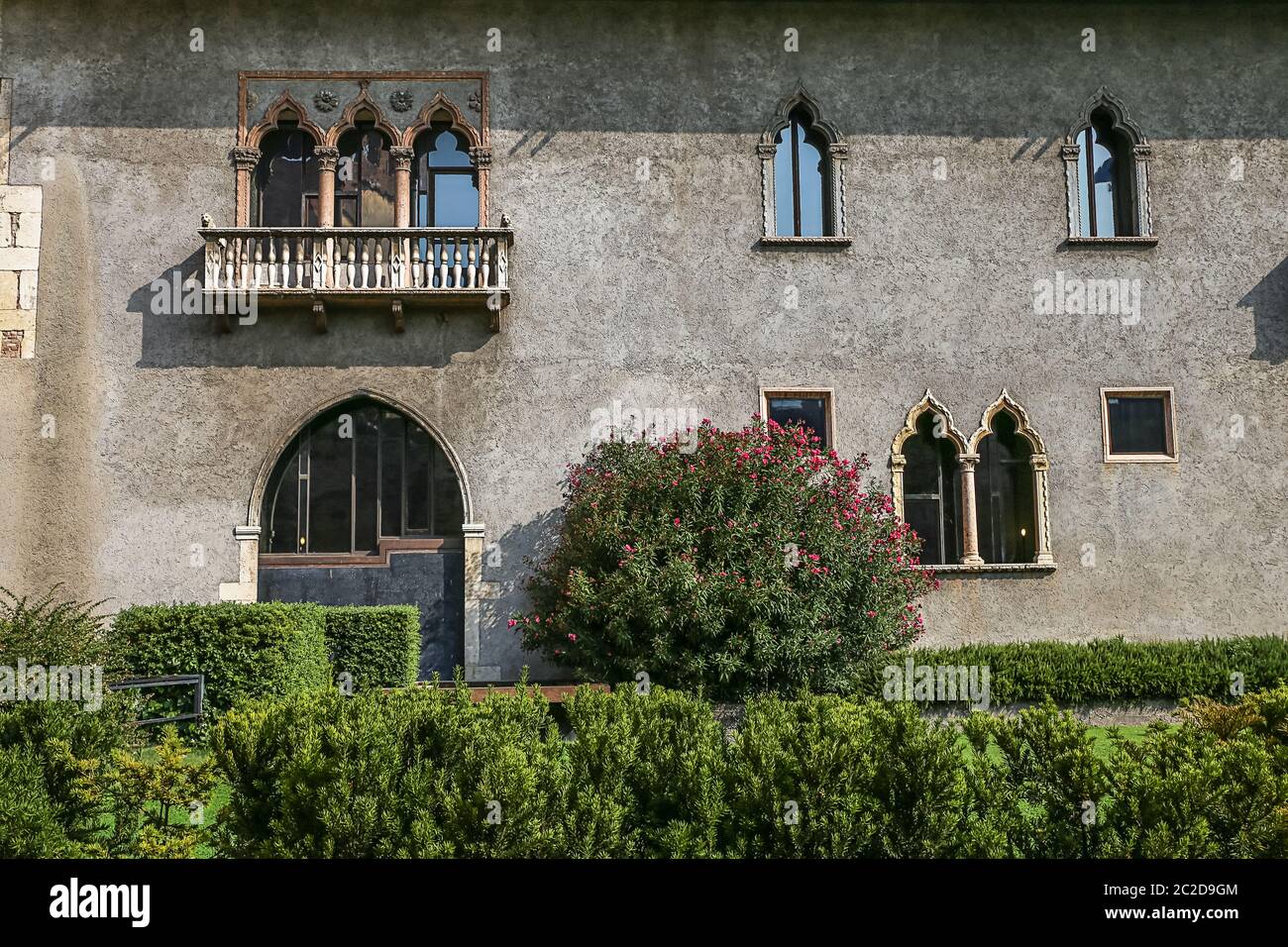 windows in the facades of ancient Venetian houses Stock Photo - Alamy