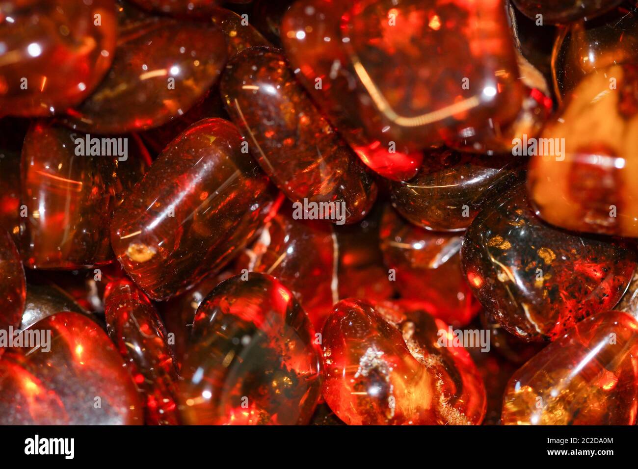 Amber stone. Authentic Baltic amber can have prehistoric fossil insect ...