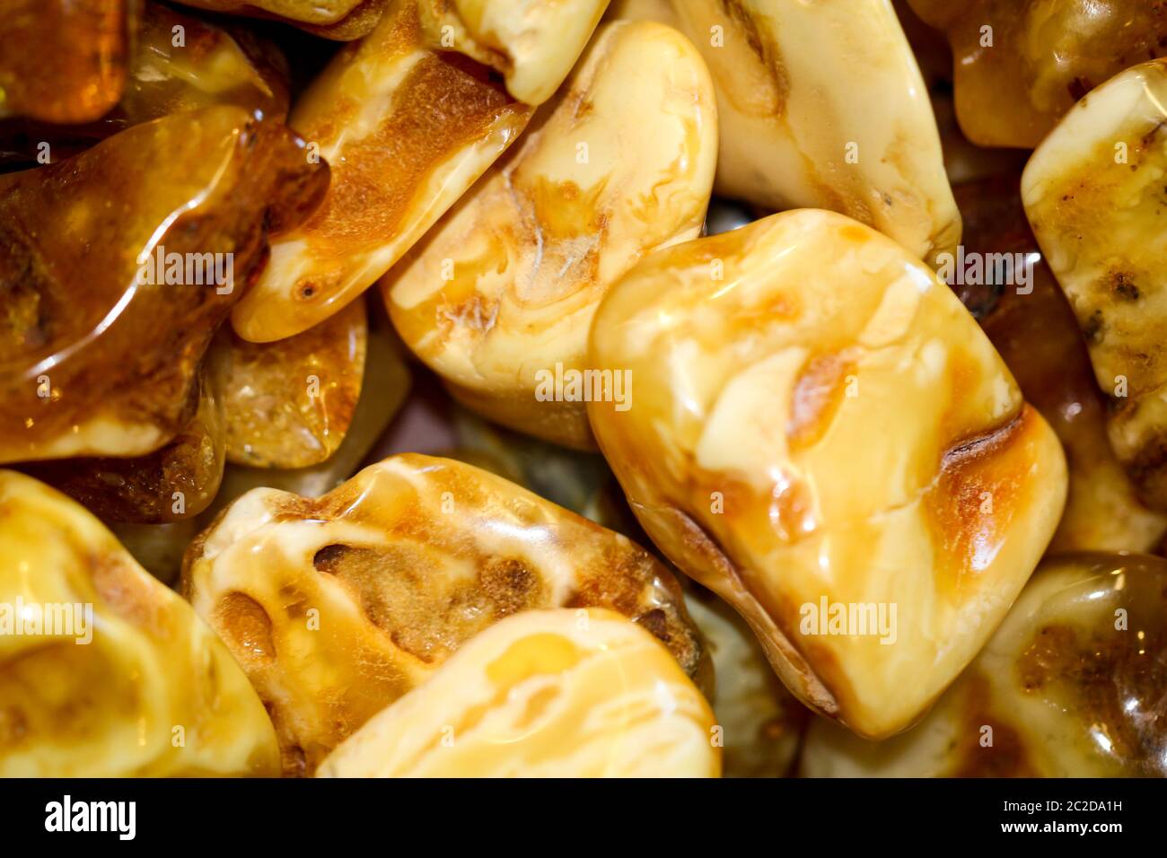 Amber stone. Authentic Baltic amber can have prehistoric fossil insect ...