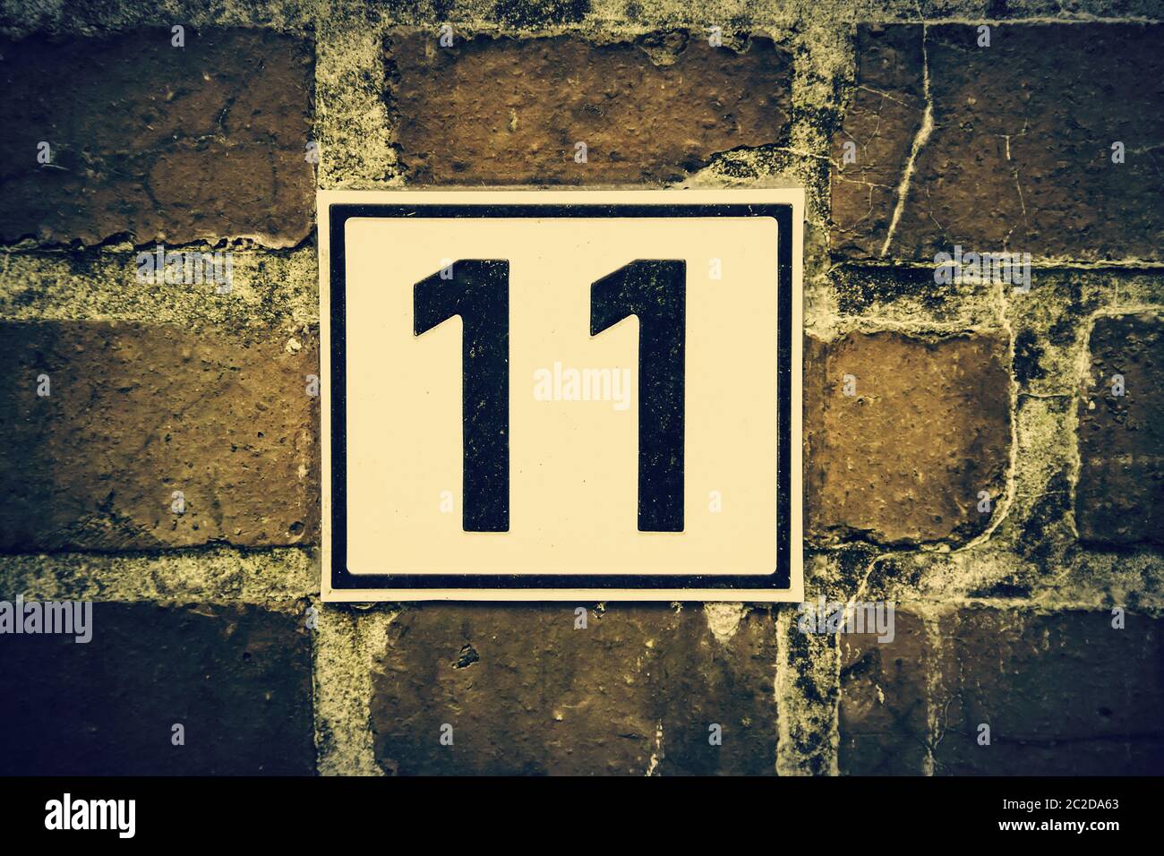 Number eleven hi-res stock photography and images - Alamy
