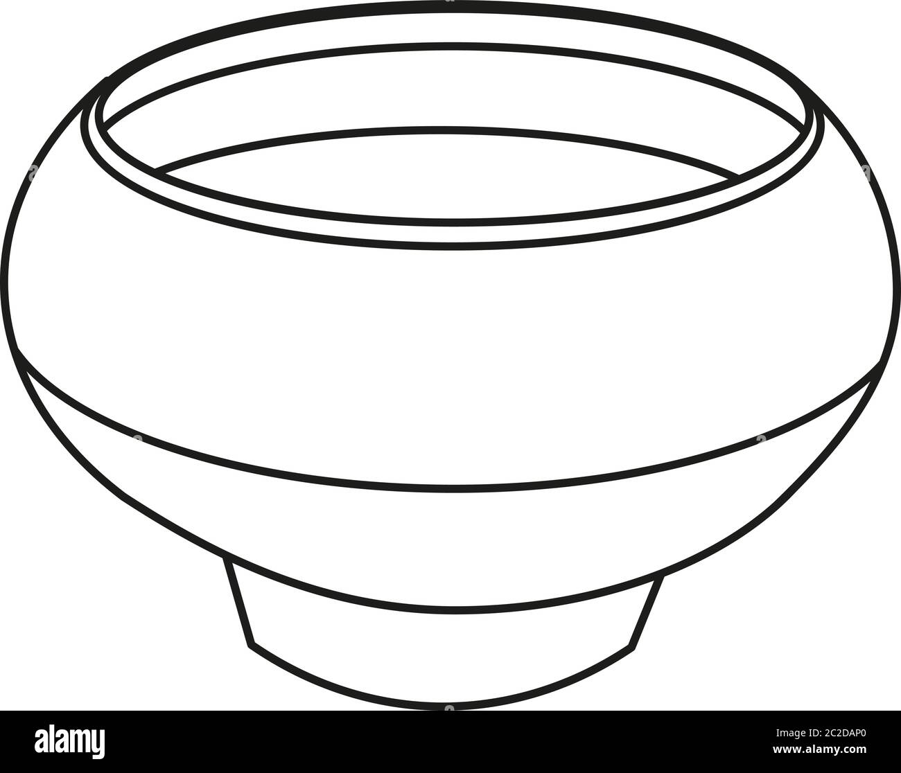 Clay Pot Coloring Page