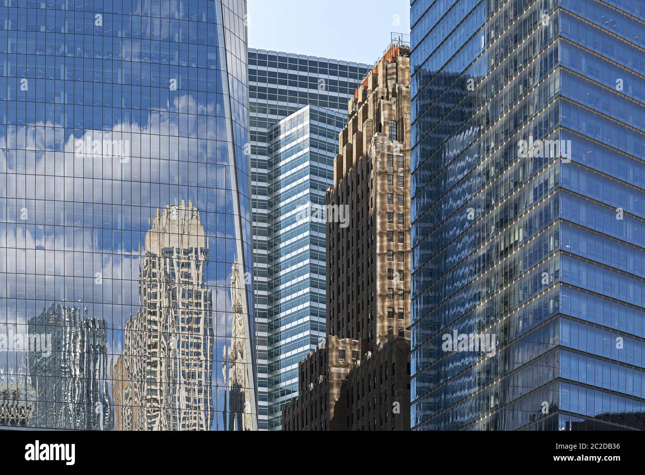 Abstract view wtc world trade hi-res stock photography and images - Alamy