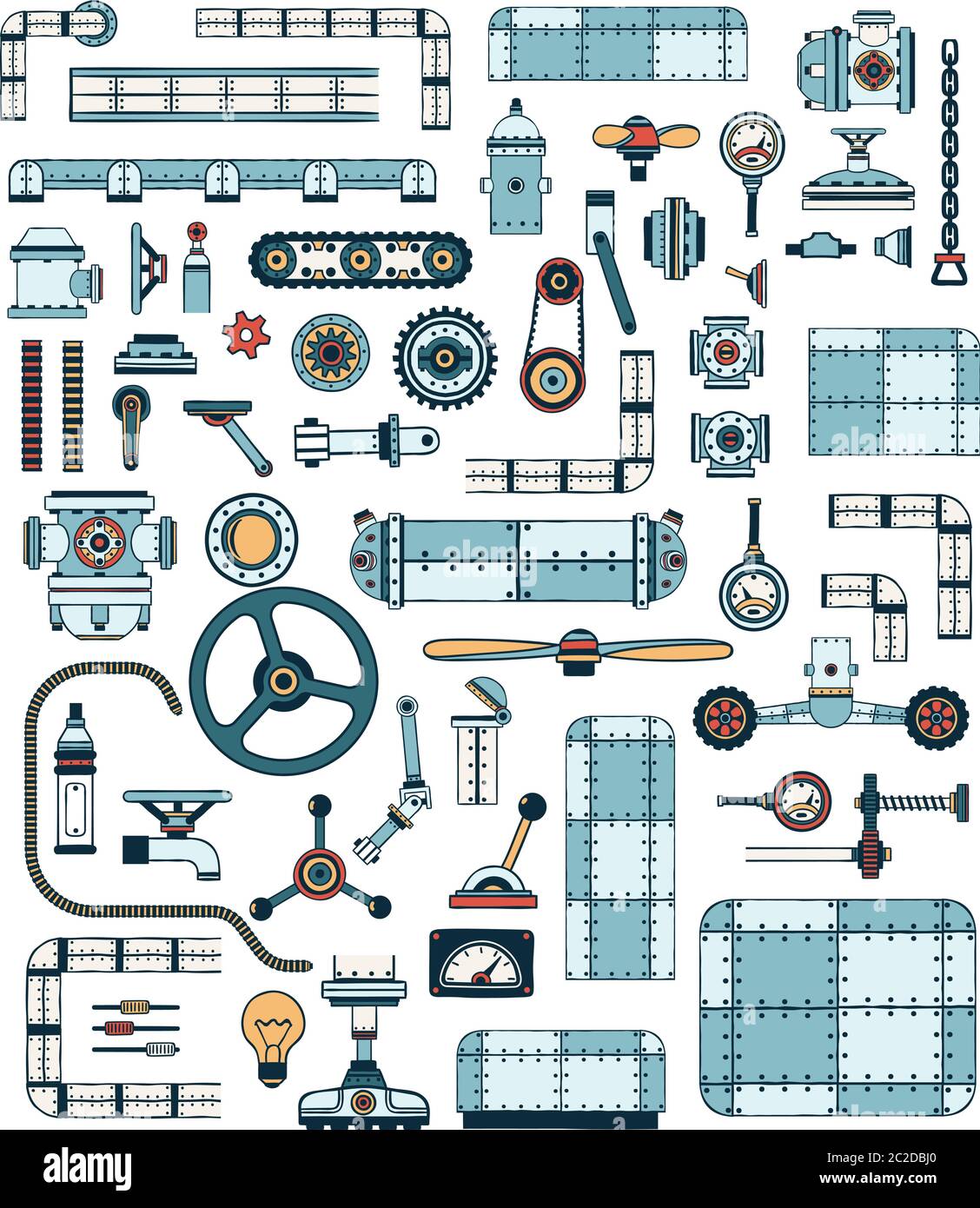 Manufacturing machinery Stock Vector Images - Alamy