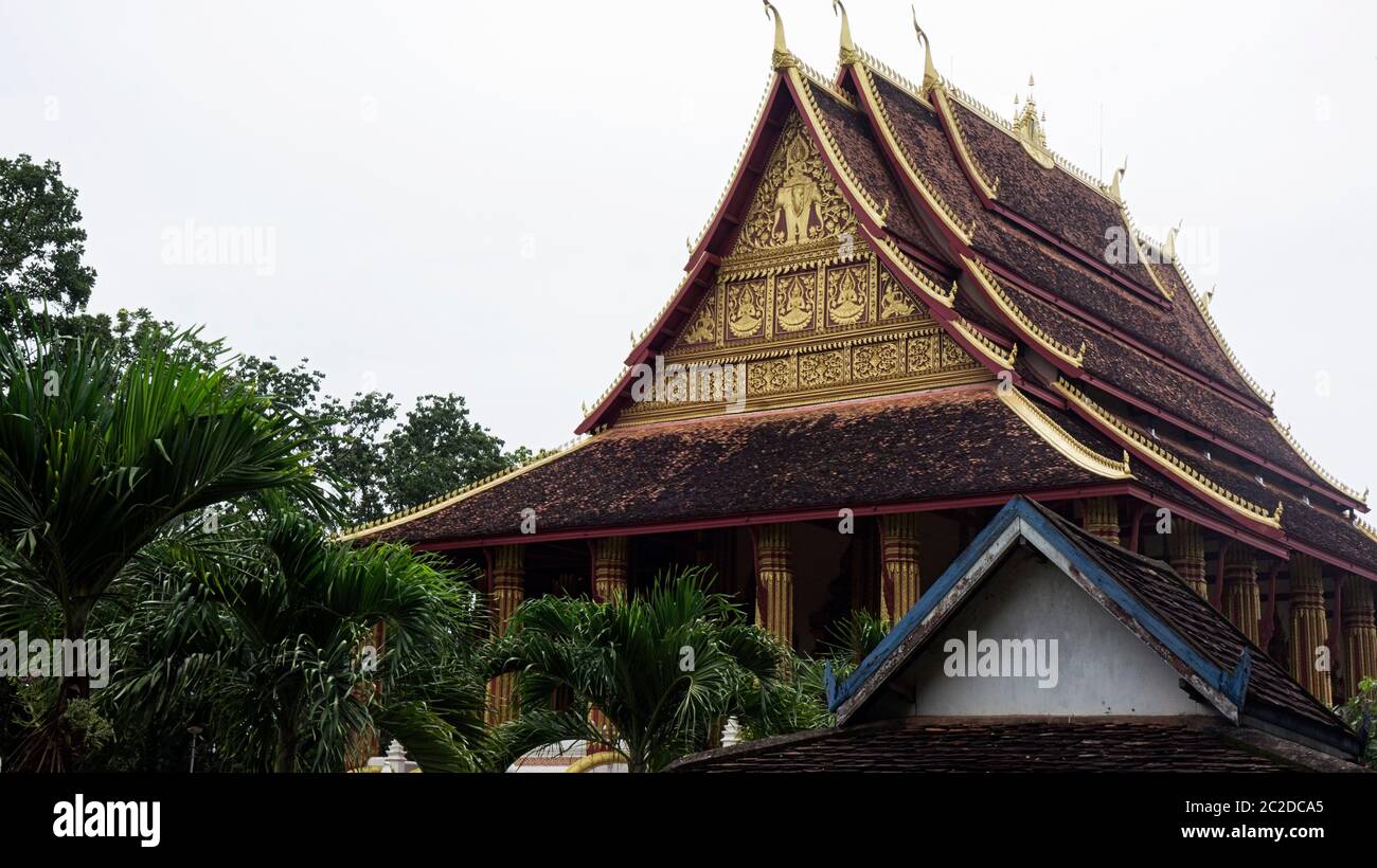 Ho Phra Keo temple Laos sacred holy architecture Stock Photo - Alamy