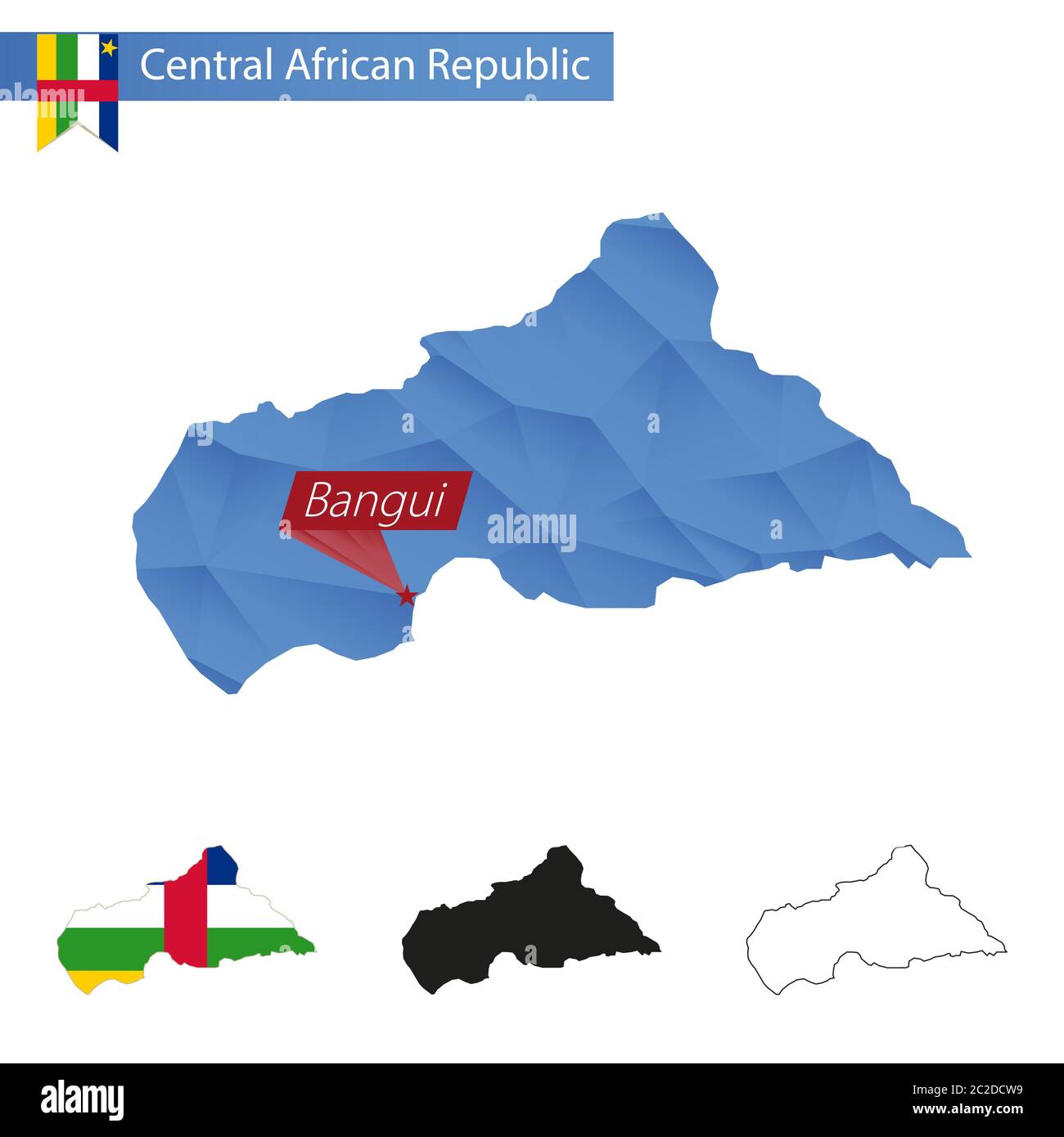 Capital bangui Cut Out Stock Images & Pictures - Alamy