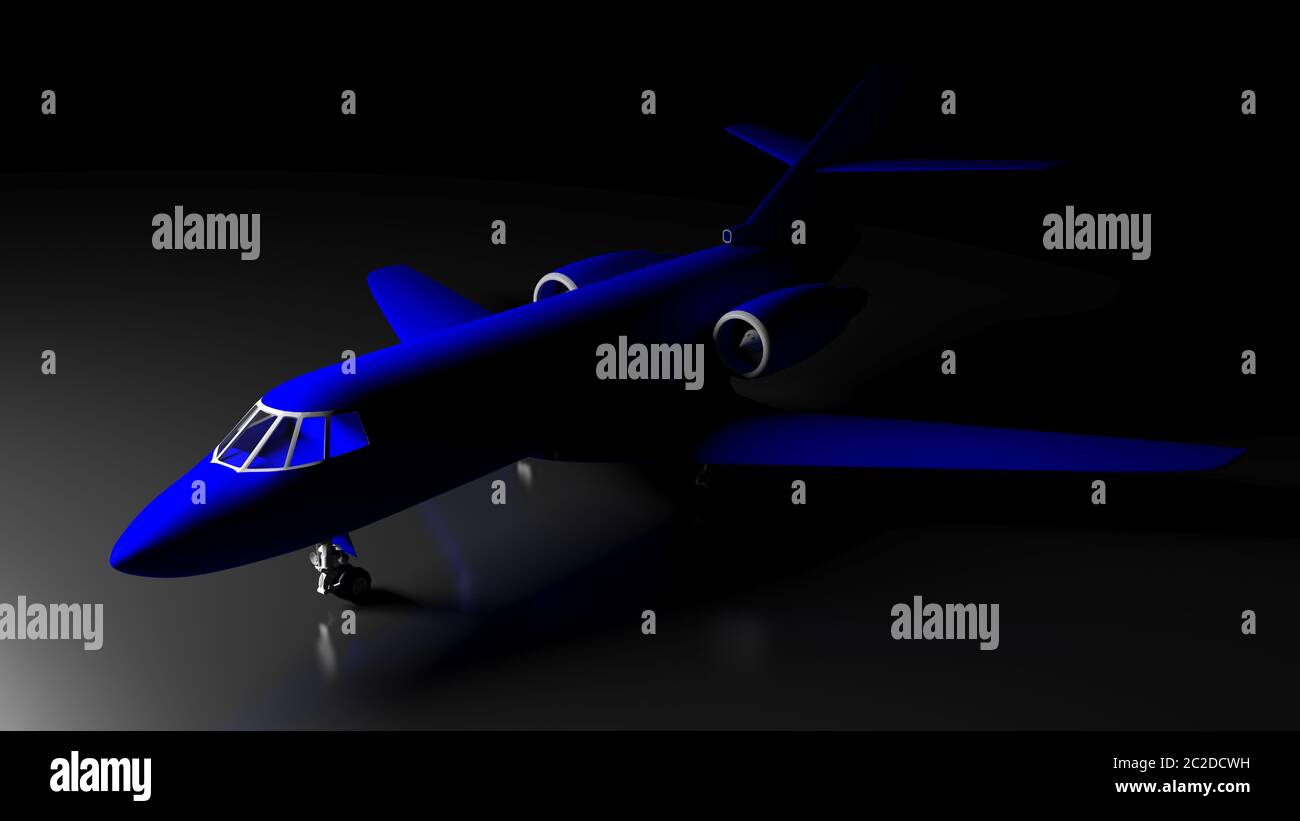 3d illustration rendering jet hi-res stock photography and images - Alamy