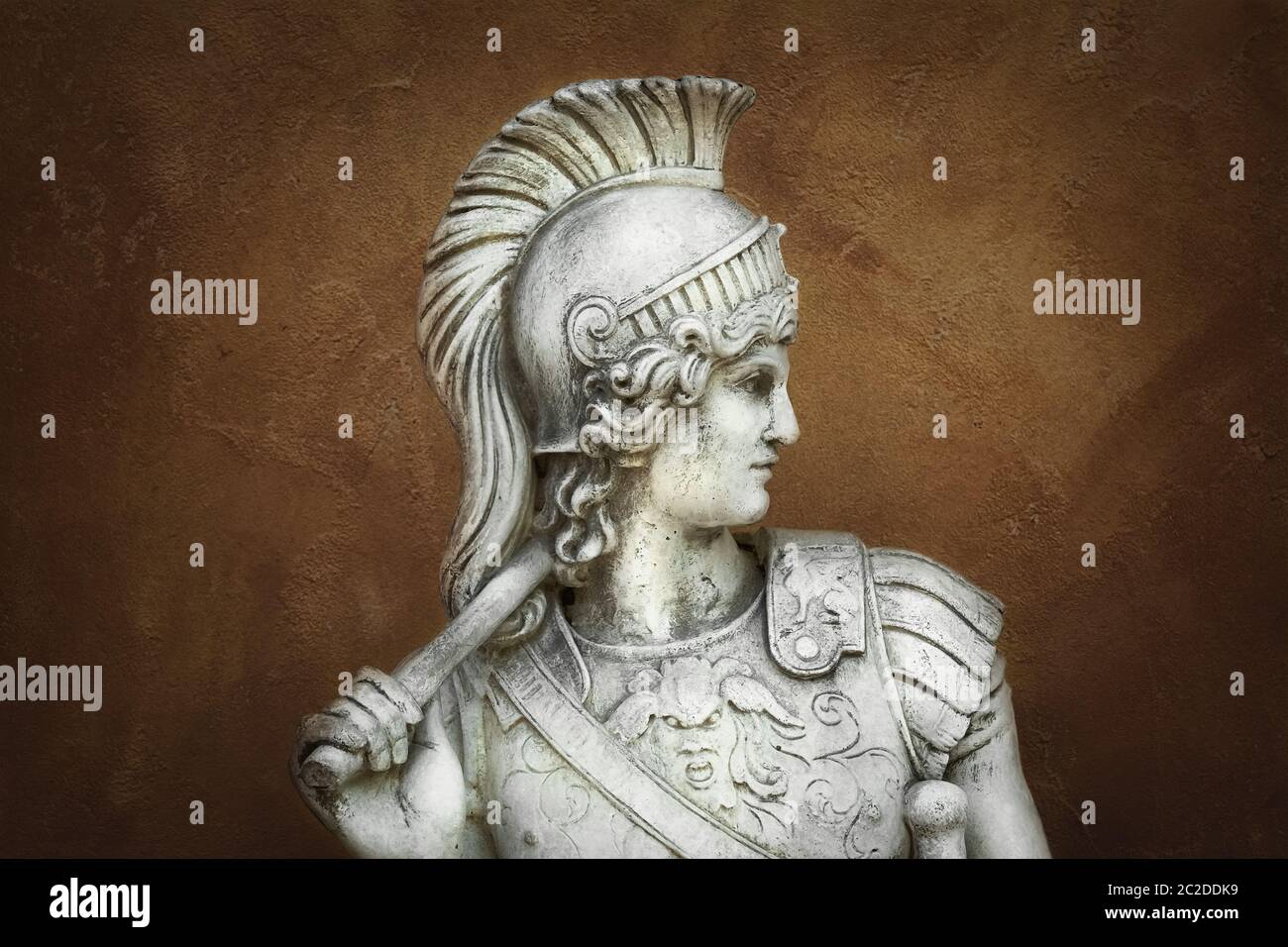 Portrait of an ancient hero Stock Photo - Alamy