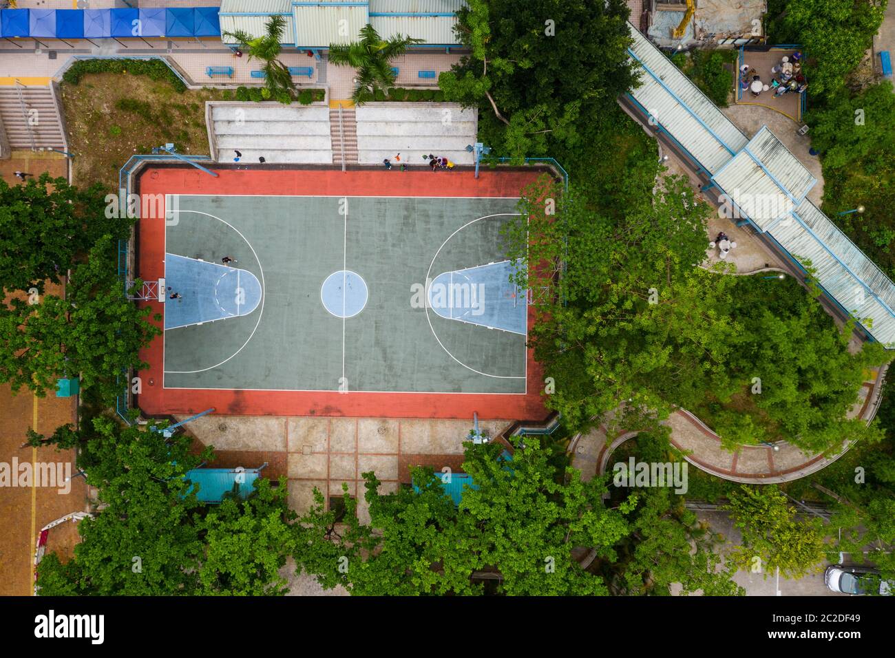 Hong kong stadium drone view hi-res stock photography and images - Alamy