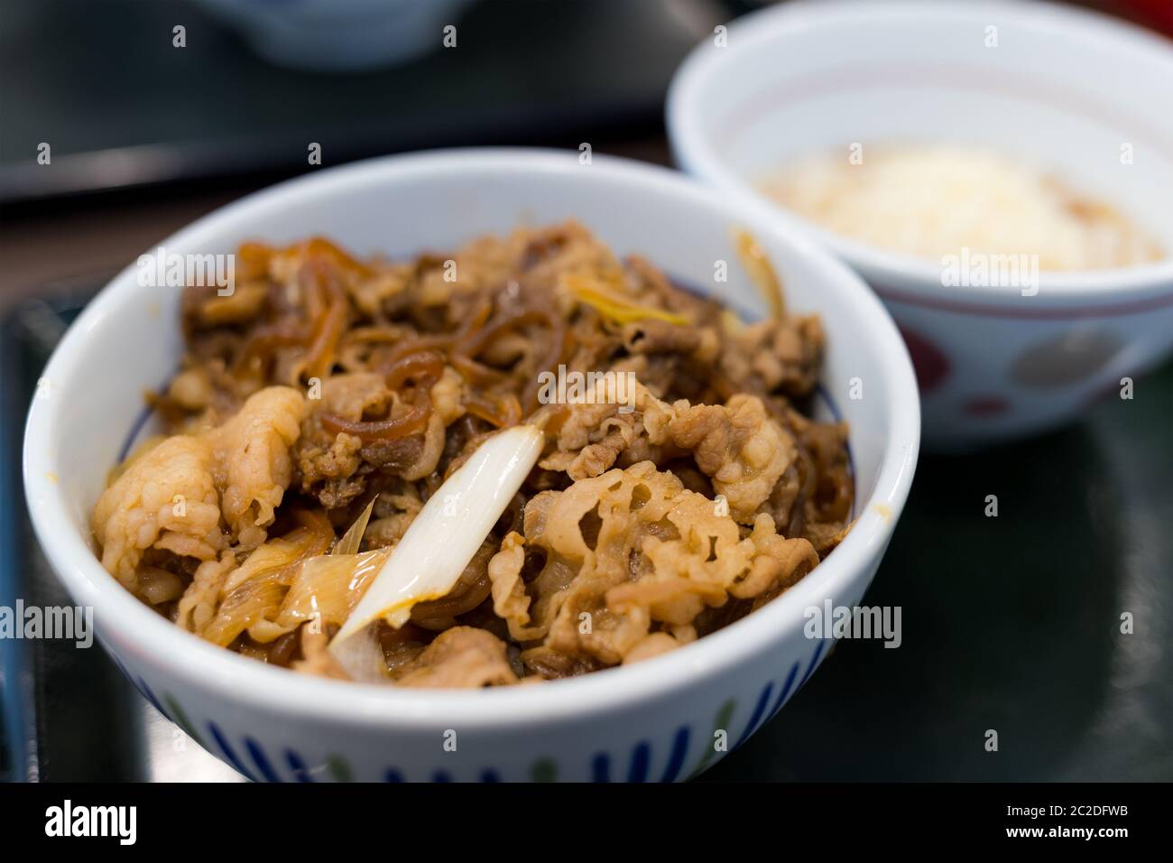 Japanese beef don in restaurant Stock Photo - Alamy