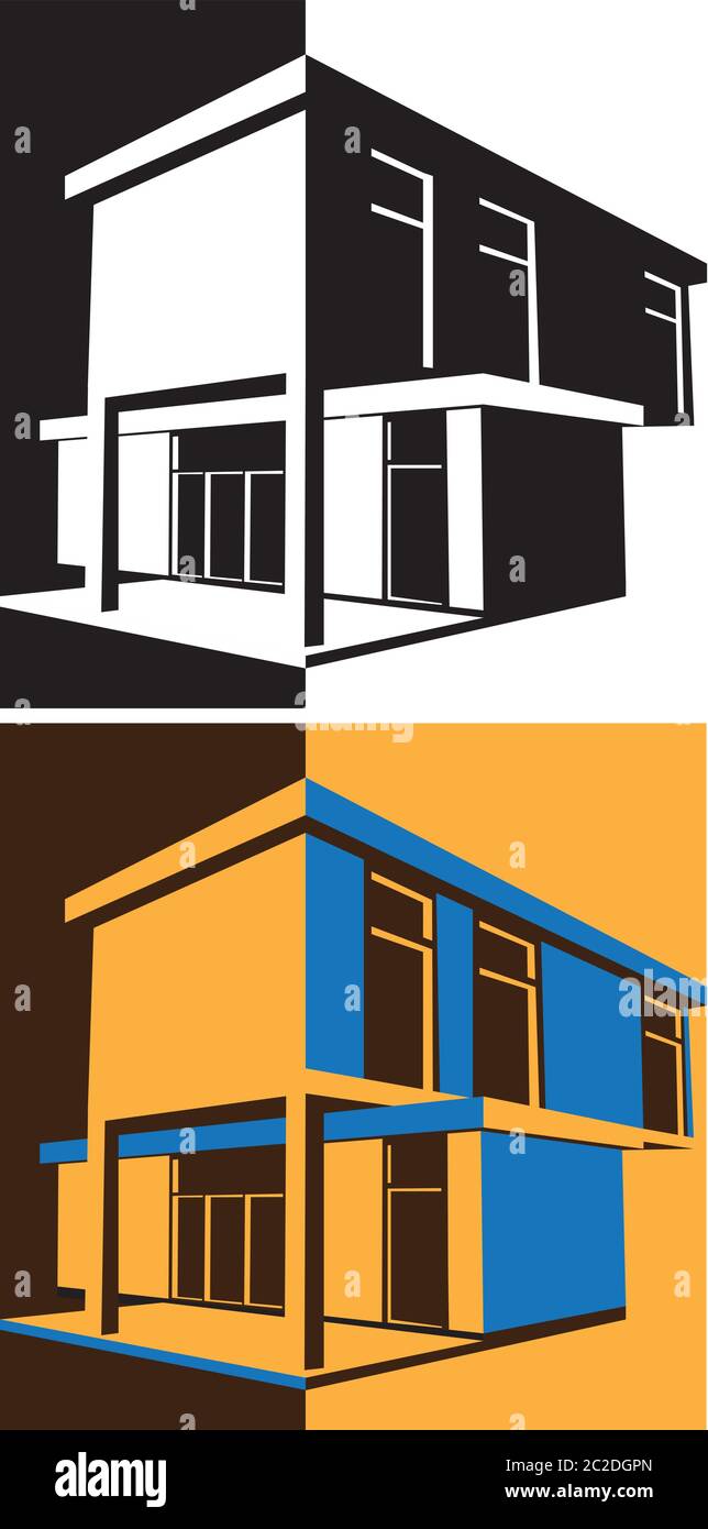 Blockhouse vector vectors Cut Out Stock Images & Pictures - Alamy