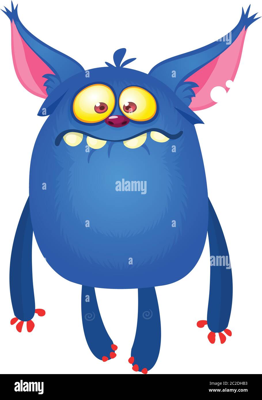 Grumpy Troll Clipart