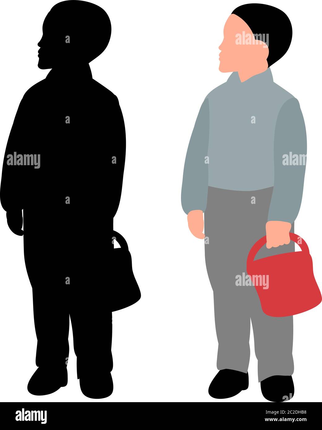 faceless child boy Stock Vector Image & Art - Alamy