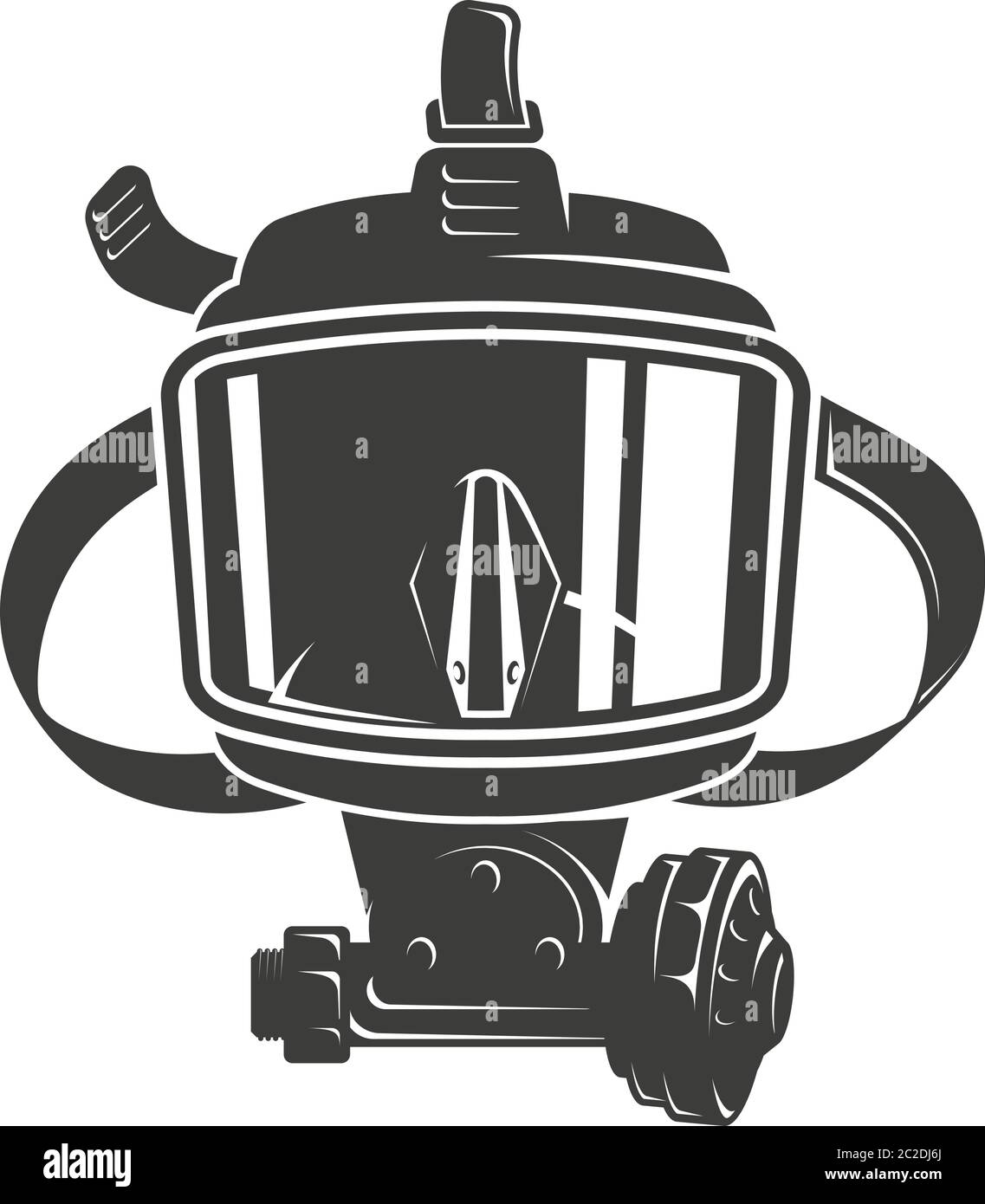 Deep sea diving equipment Stock Vector Images - Alamy