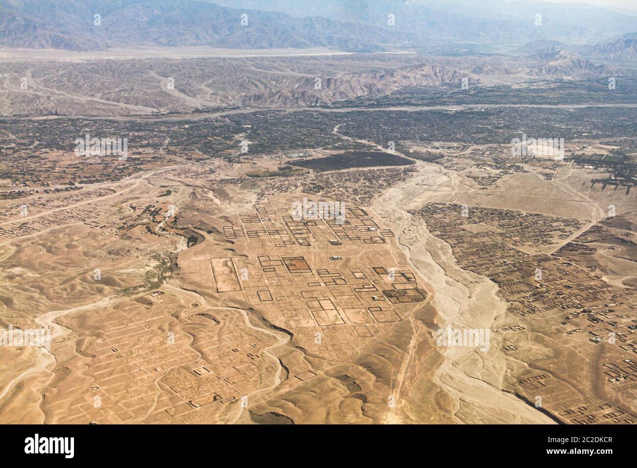 agriculture land and dry land for houses, Jalalabad Afghanistan Stock ...