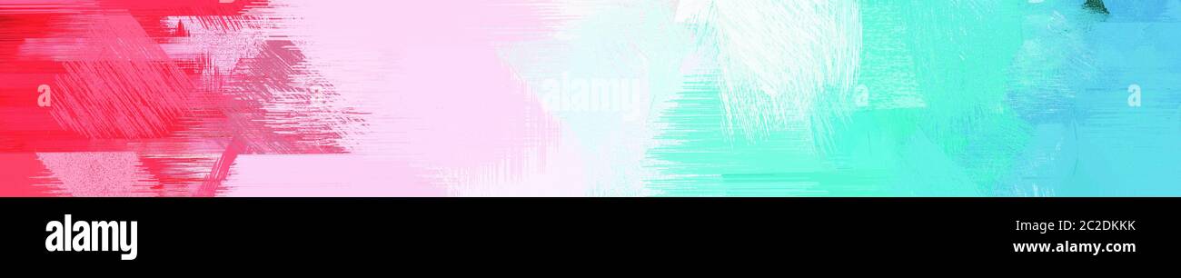 wide landscape graphic with modern brush strokes background with ...