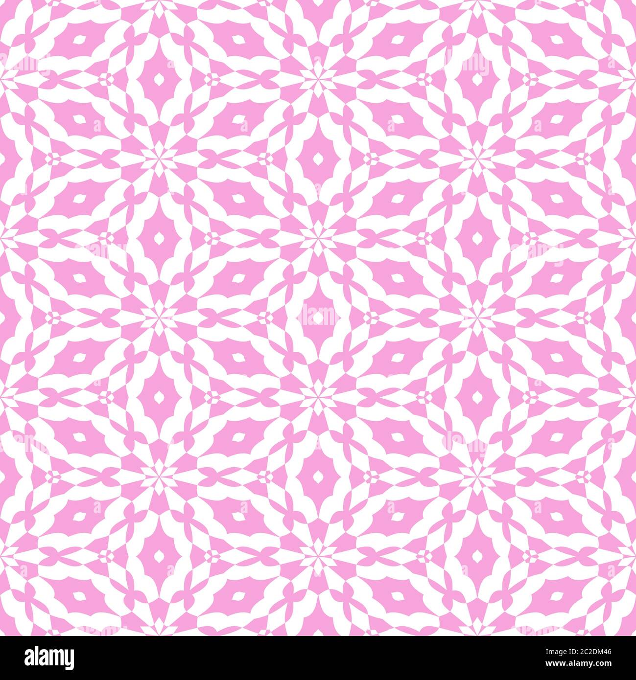 simple seamless pattern in pink and white Stock Photo - Alamy