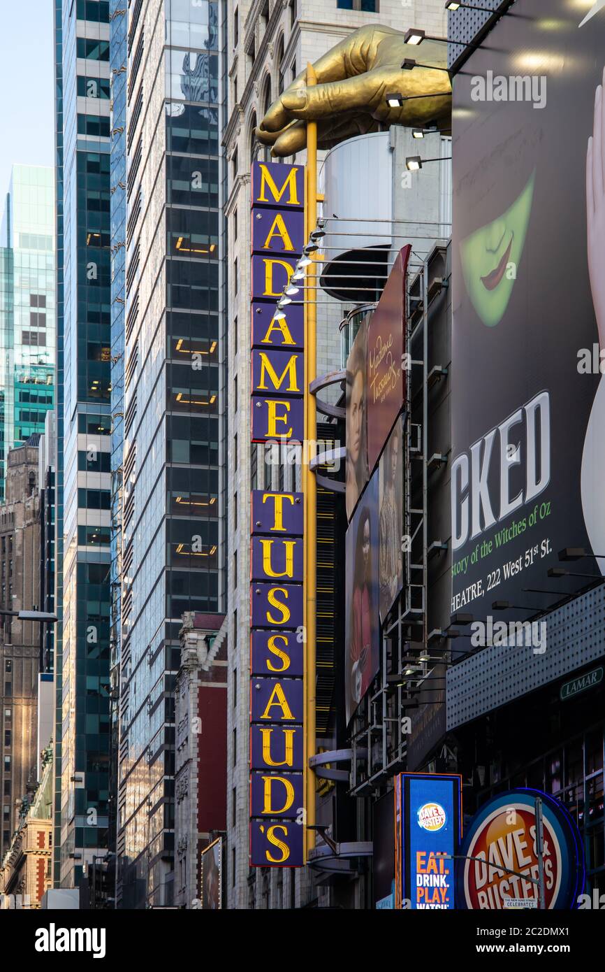 Times square street view hi-res stock photography and images - Alamy