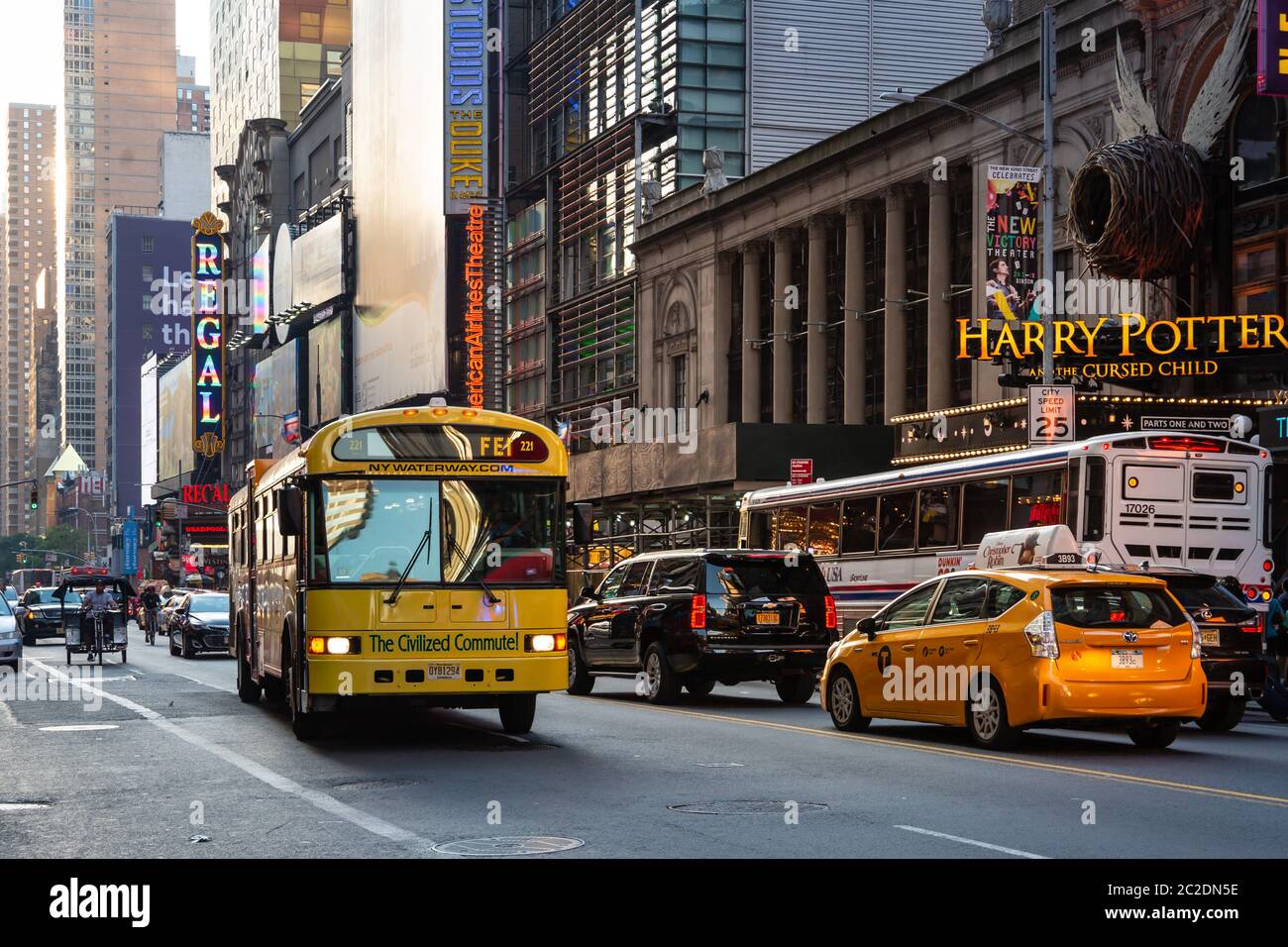 Times square street view hi-res stock photography and images - Alamy