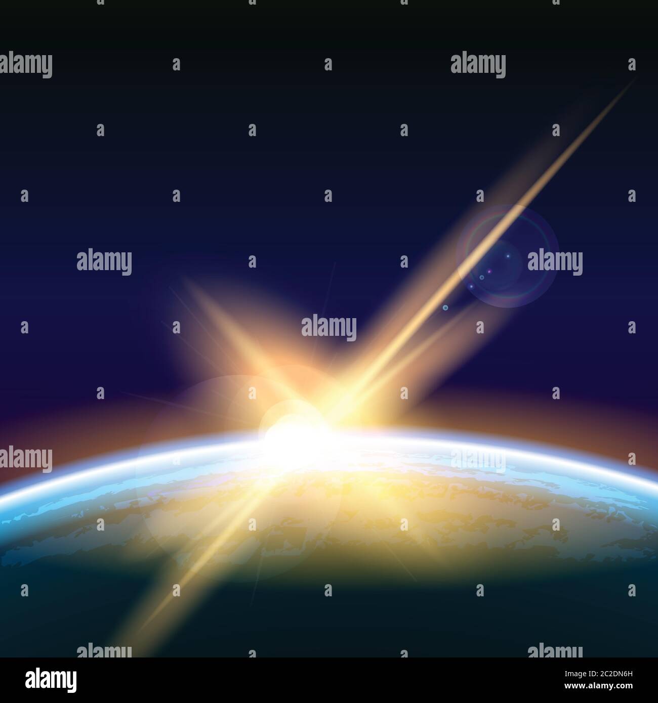 Illustration expansion universe cosmos Cut Out Stock Images & Pictures ...