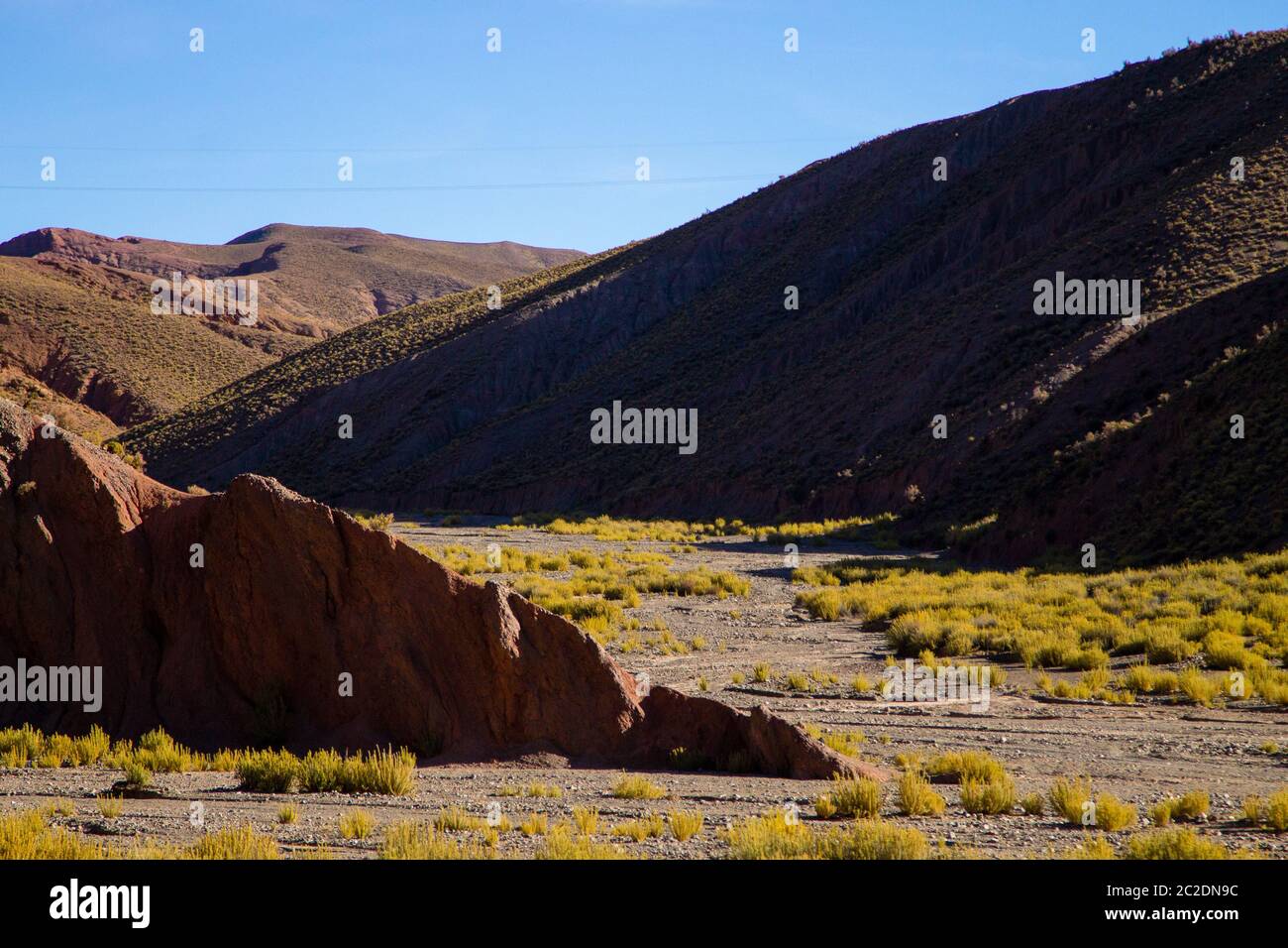 Bolivian mountains landscape,Bolivia.Andean plateau view Stock Photo ...