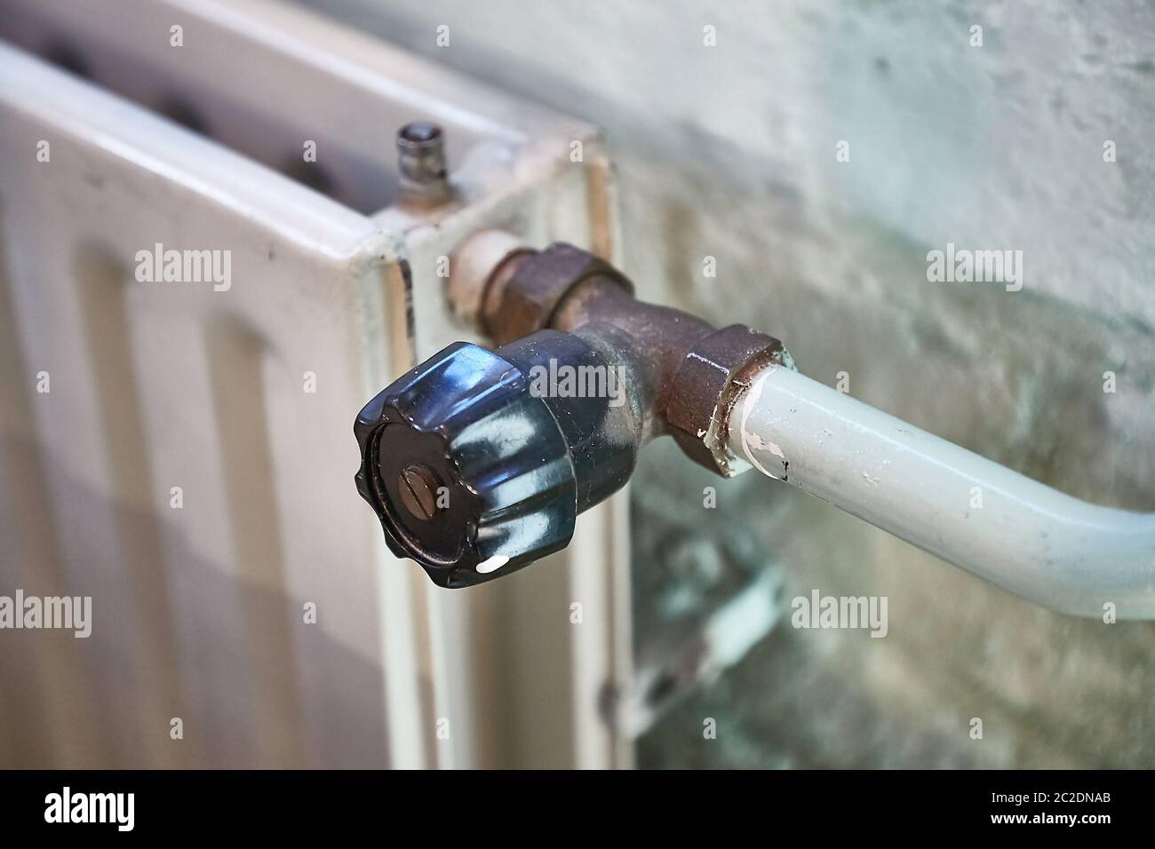 Old bathroom water heater hi-res stock photography and images - Alamy