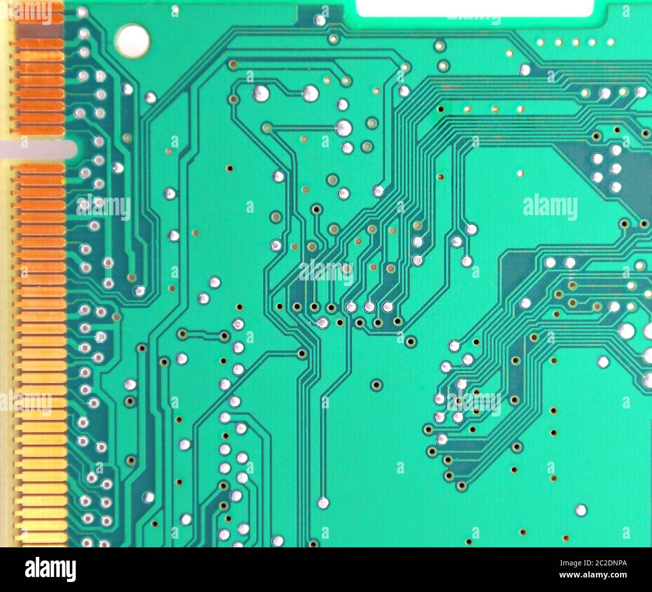 Abstract background with old computer circuit board Stock Photo - Alamy