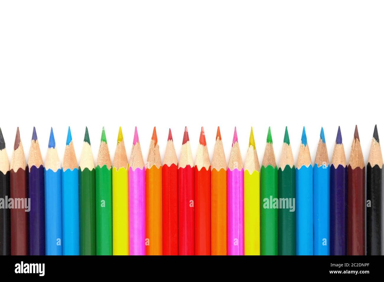 Set color pencils hi-res stock photography and images - Alamy
