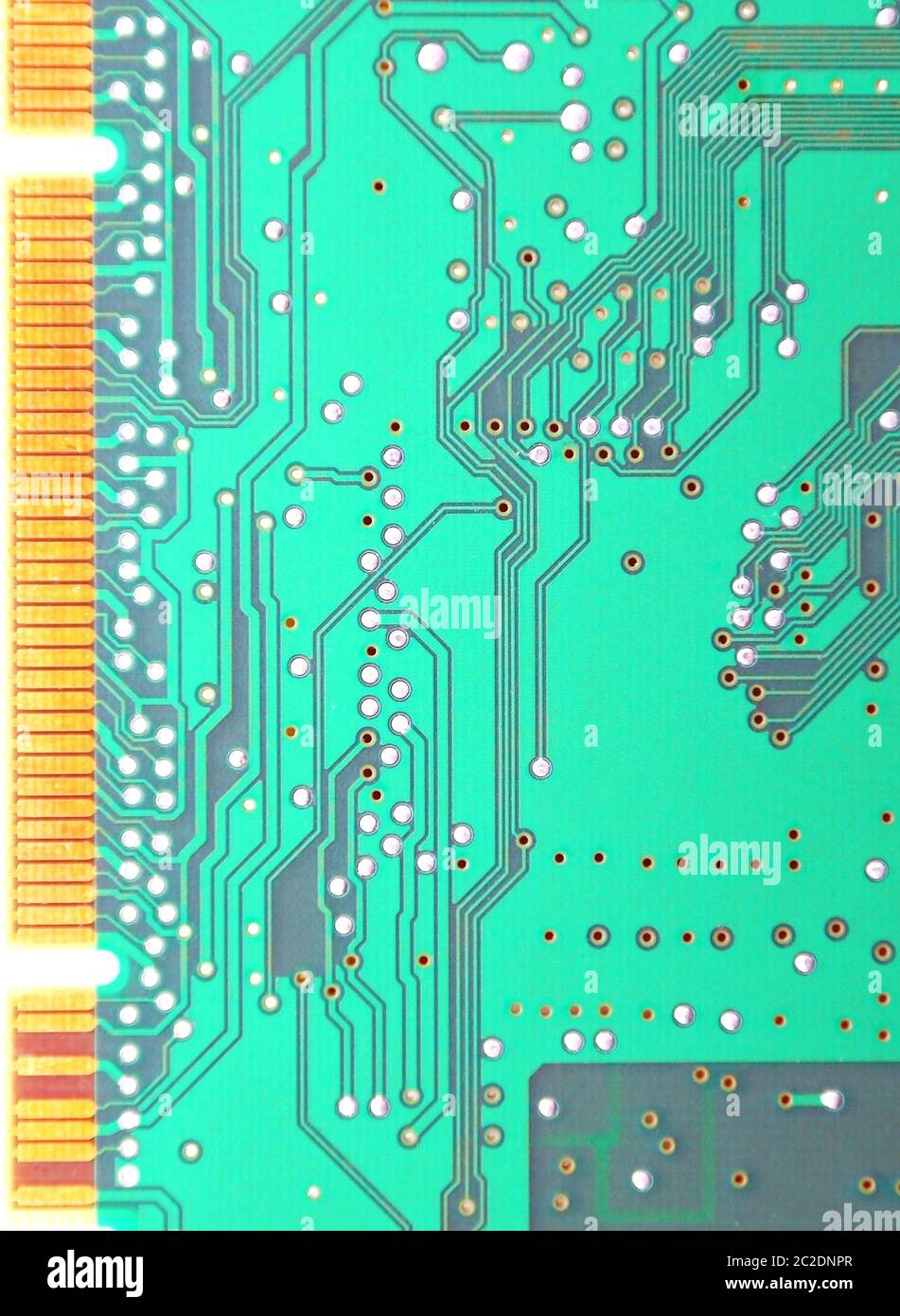 Abstract background with old computer circuit board Stock Photo - Alamy