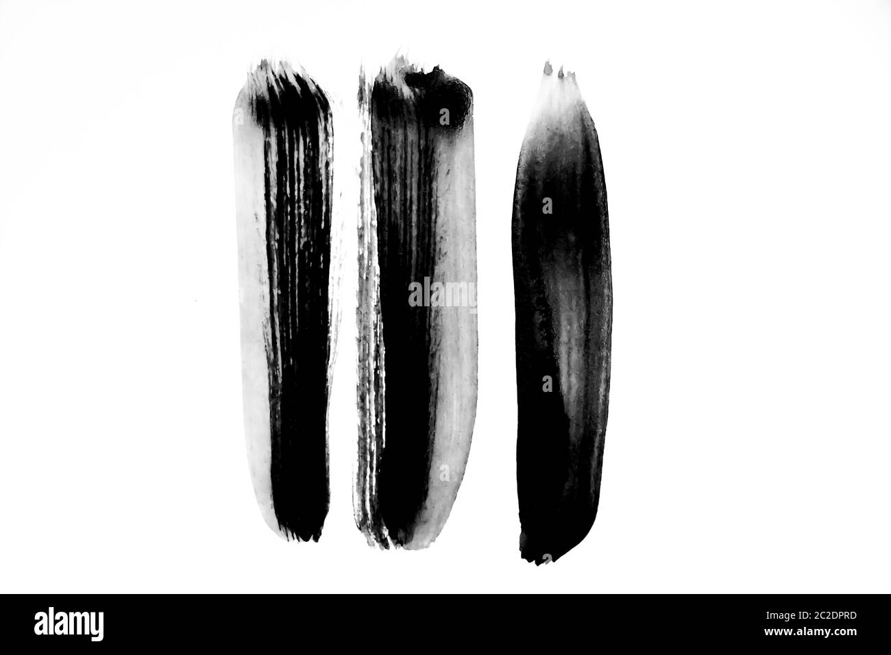 Abstract Ink draw isolate on white background Stock Photo - Alamy