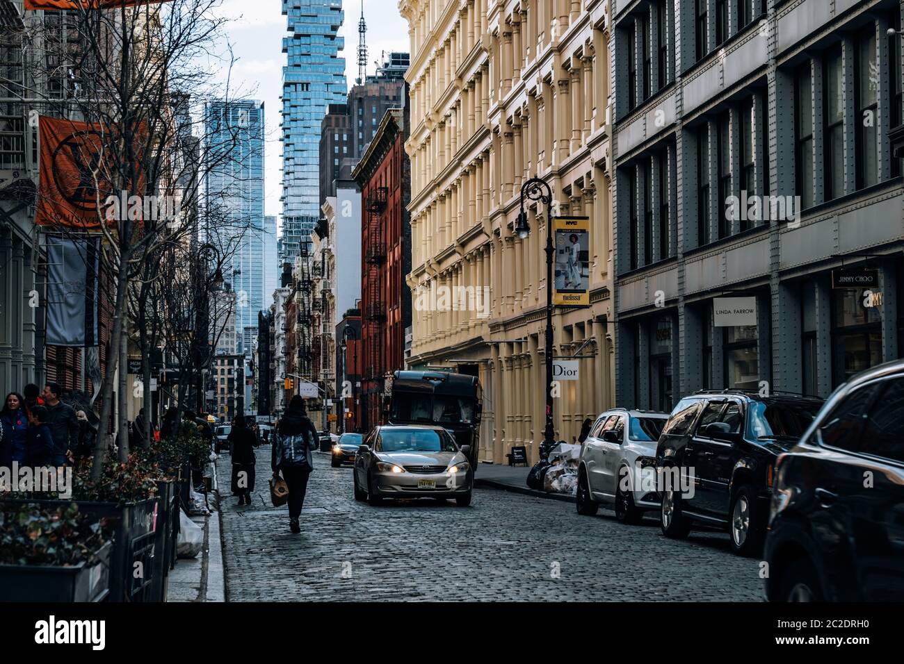 Greene street soho hi-res stock photography and images - Alamy