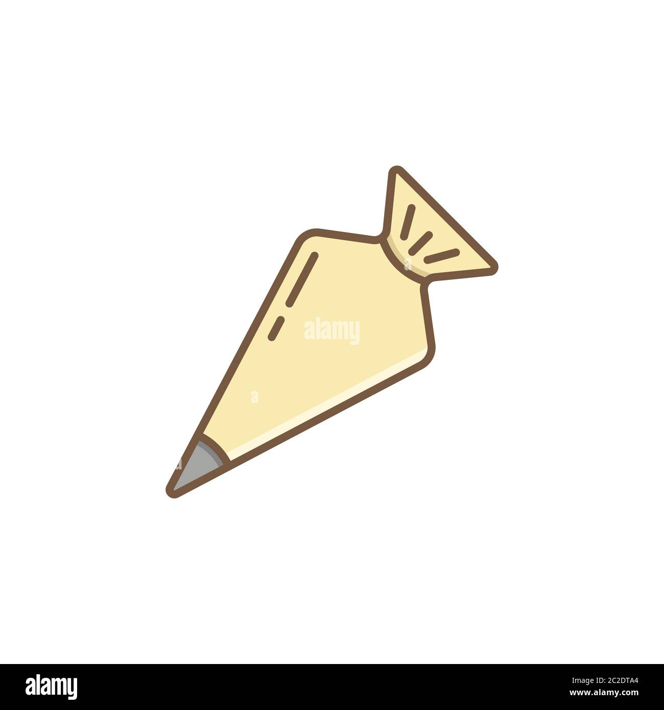 Piping bag vector vectors hi-res stock photography and images - Alamy