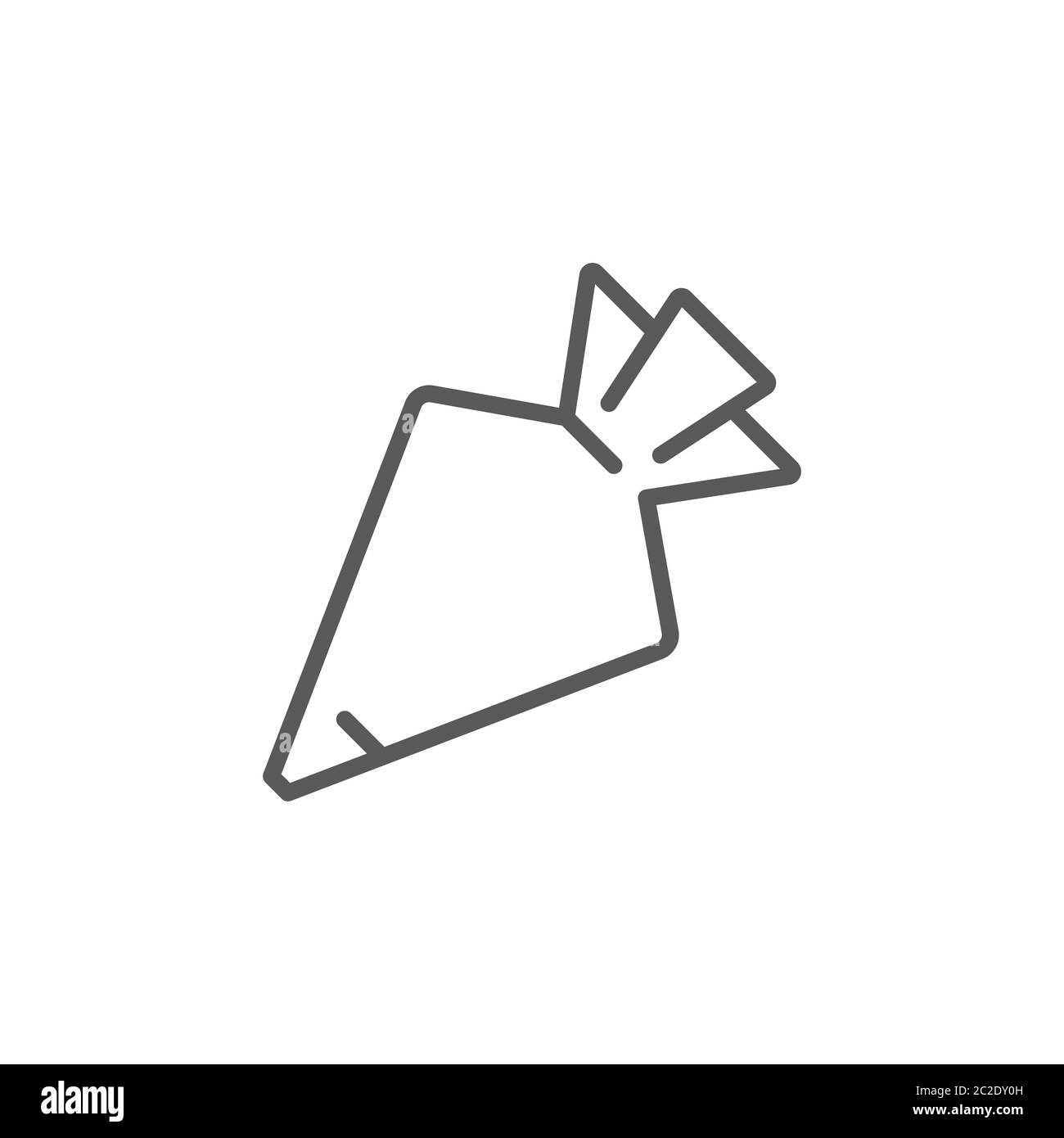 Piping bag vector vectors hi-res stock photography and images - Alamy