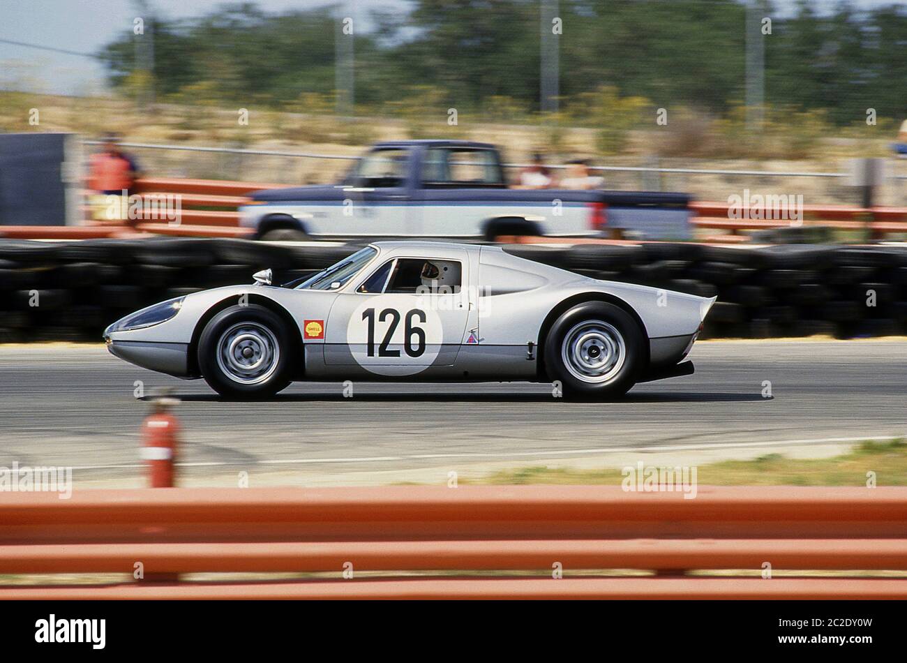 Porsche 904 GTS race car at the1987 Monterey Historic Automobile Races ...