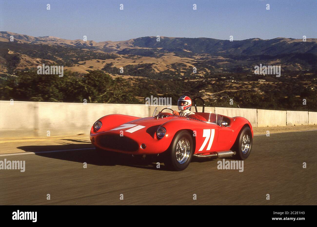 Devin Sports car at the1987 Monterey Historic Automobile Races Laguna ...