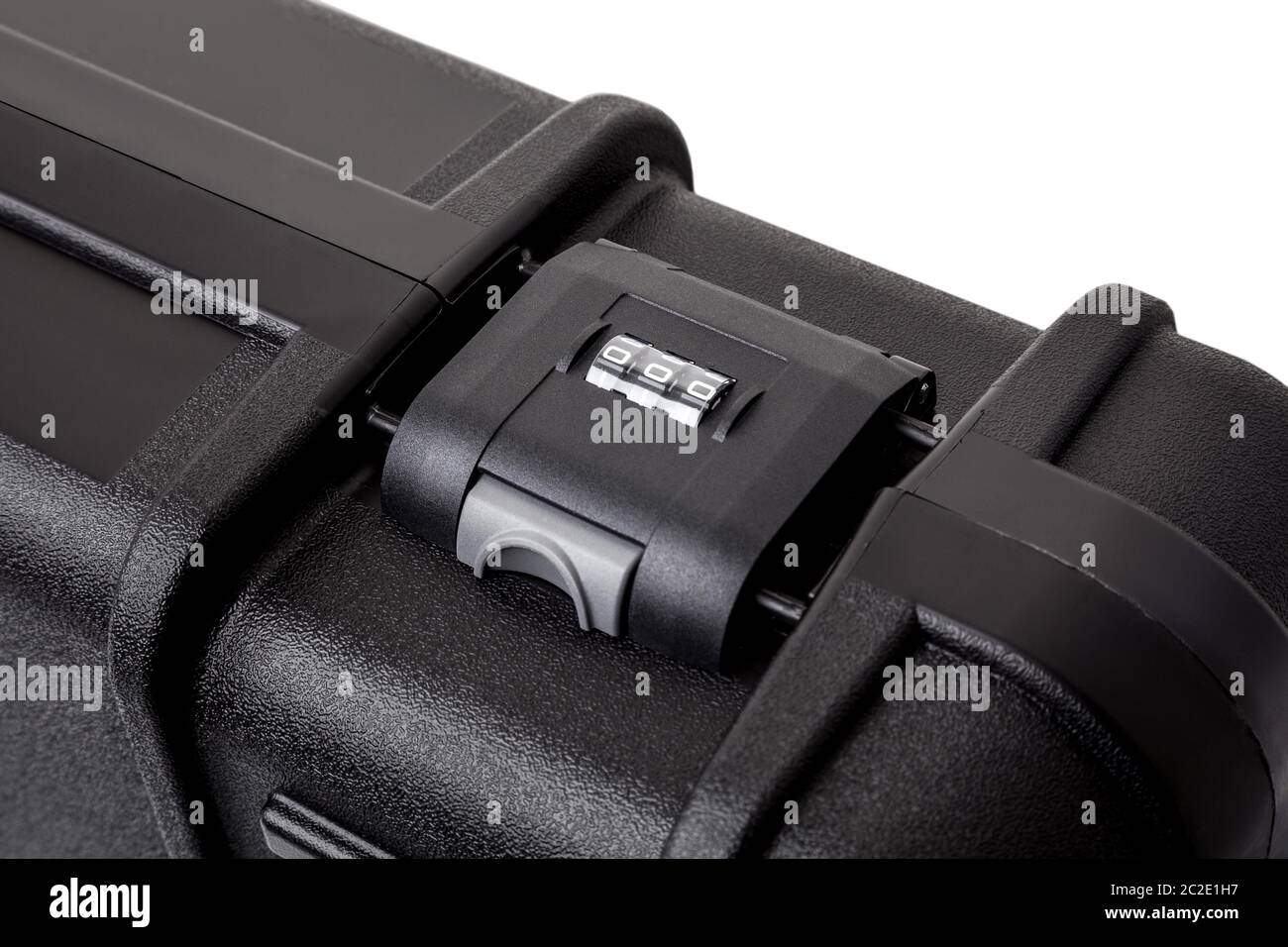 Hard plastic case for storing and transporting weapons. Black gun case ...