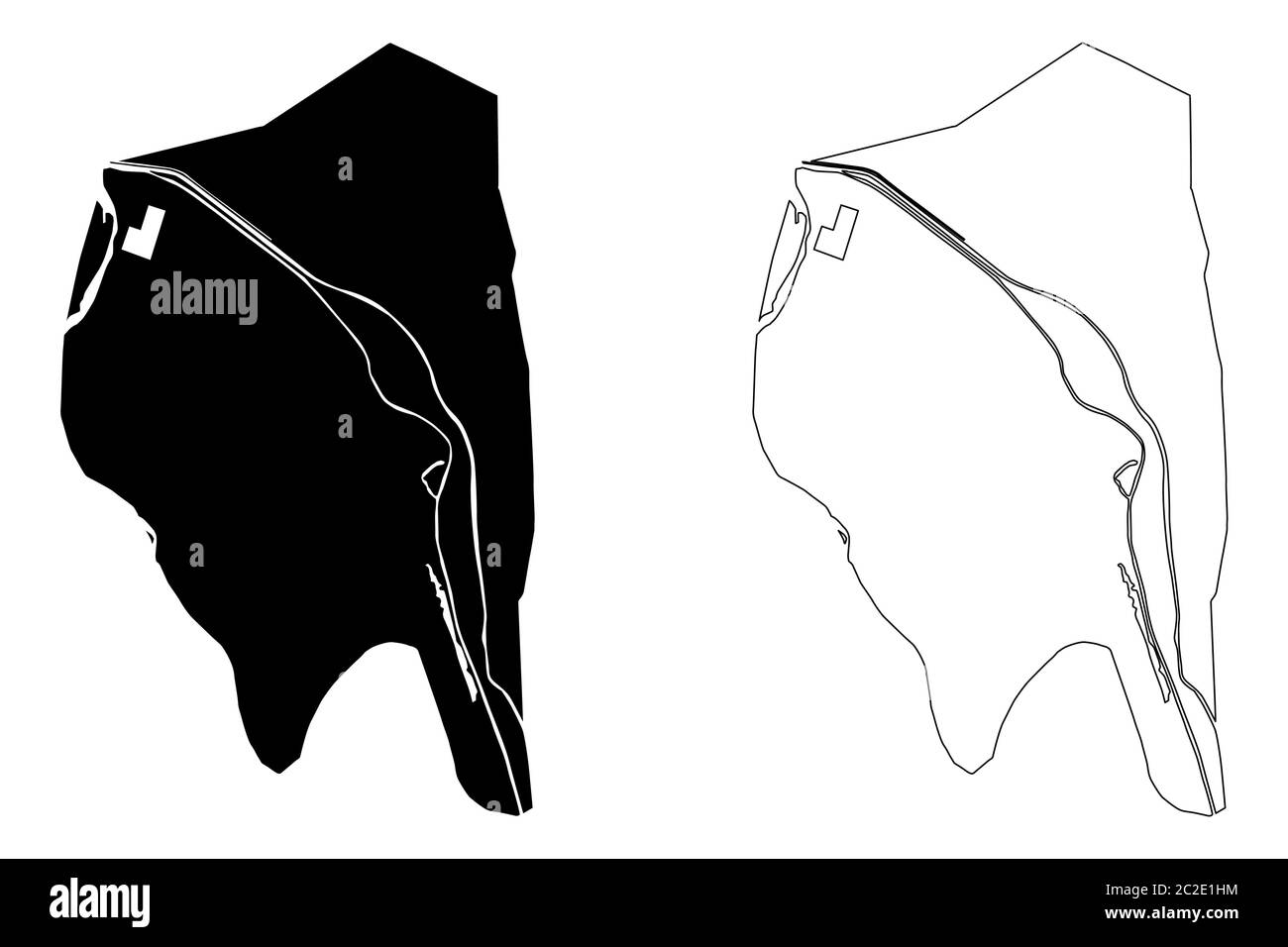 Hyderabad City (Islamic Republic of Pakistan, Sindh Province) map ...