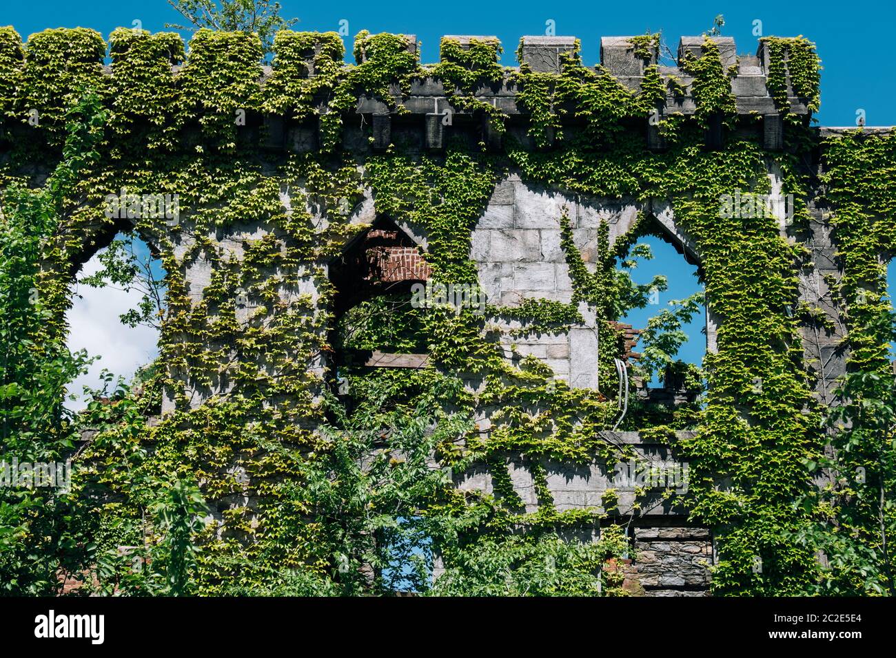 Roosevelt Island Smallpox Hospital Ruins Stock Photo - Alamy