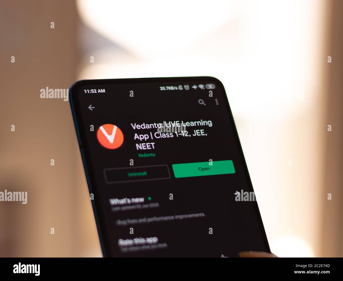 Vedantu logo hi-res stock photography and images - Alamy