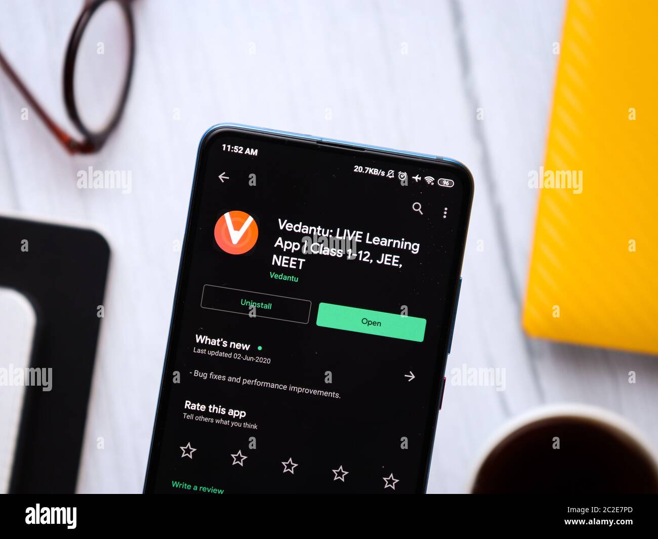 Vedantu logo hi-res stock photography and images - Alamy