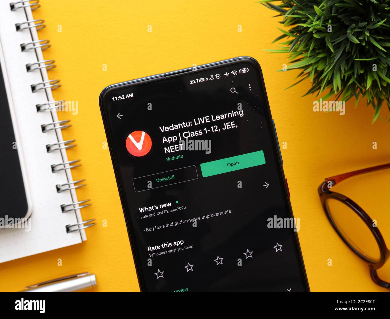 Vedantu logo hi-res stock photography and images - Alamy