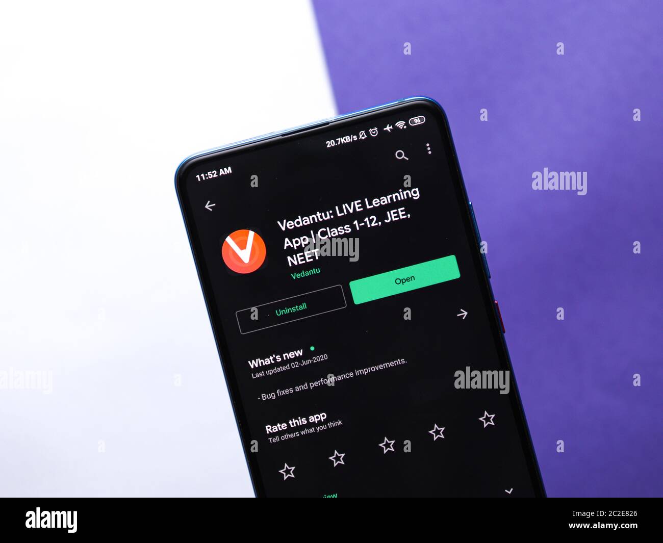 Vedantu logo hi-res stock photography and images - Alamy