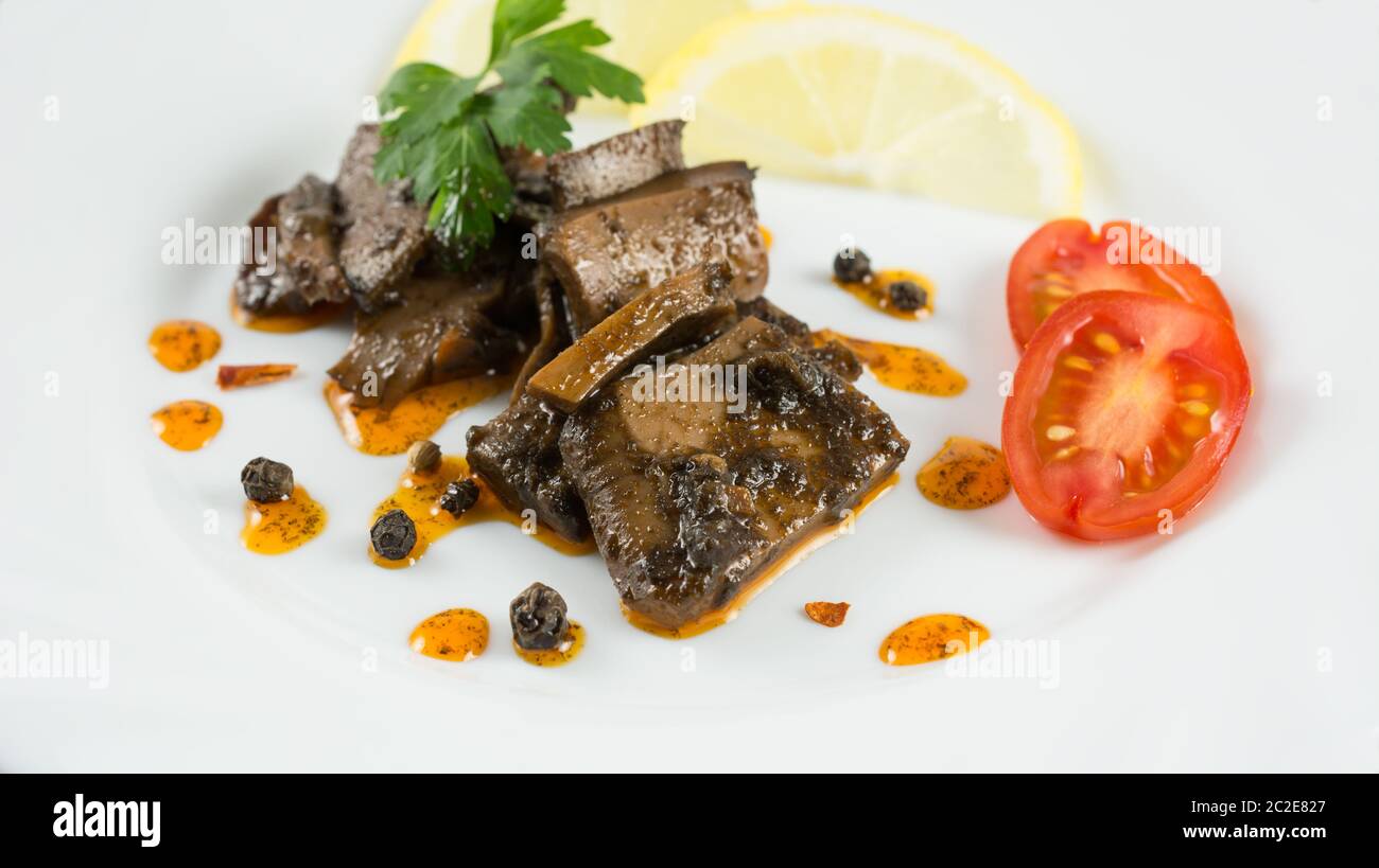 Calamari in ink hi-res stock photography and images - Alamy