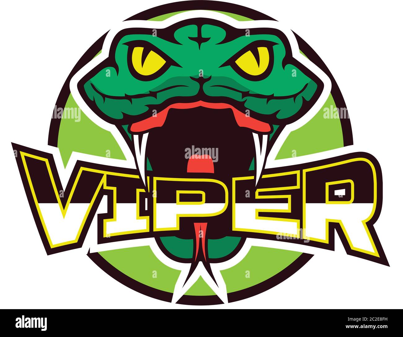 snake logo for your business, vector illustration Stock Vector Image ...